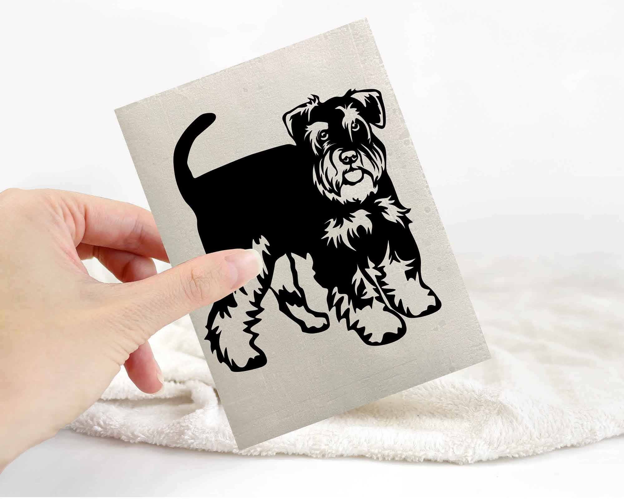 Schnauzer Stickers | Dog Stickers For Cars Australia – Pet Stickers ...