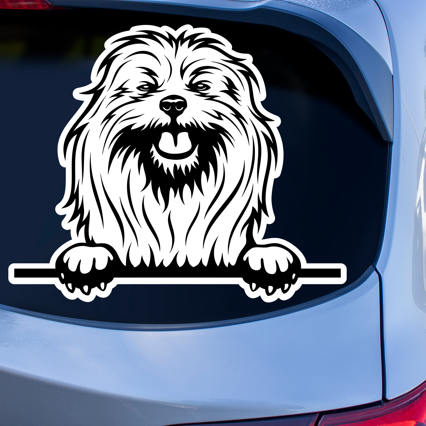 Lhasa Apso Stickers | Dog Stickers For Cars Australia – Pet Stickers ...