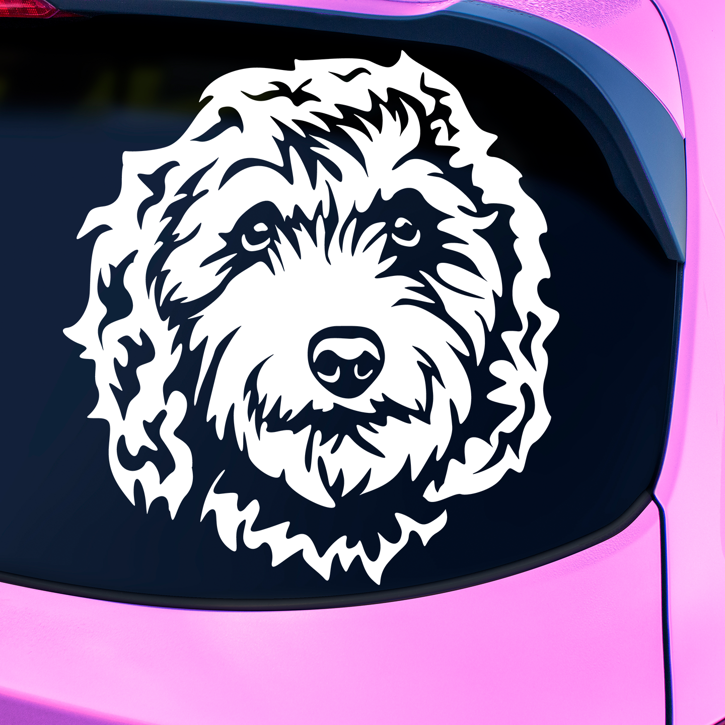 Labradoodle Stickers | Dog Stickers For Cars Australia – Pet Stickers ...