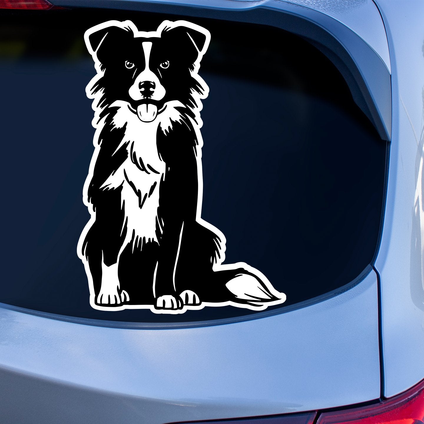 Border Collie Stickers | Dog Stickers For Cars Australia – Pet Stickers ...
