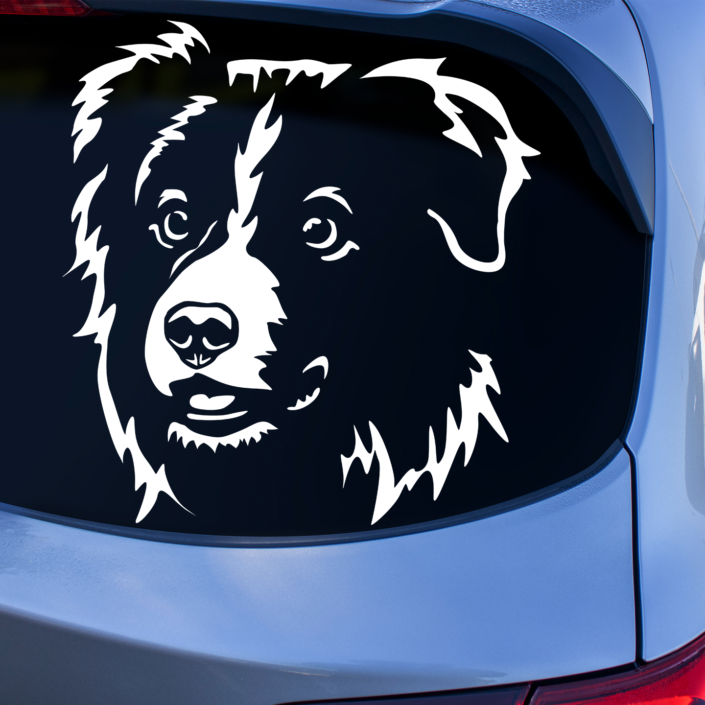 Border Collie Sticker | Dog Stickers For Cars Australia – Pet Stickers ...
