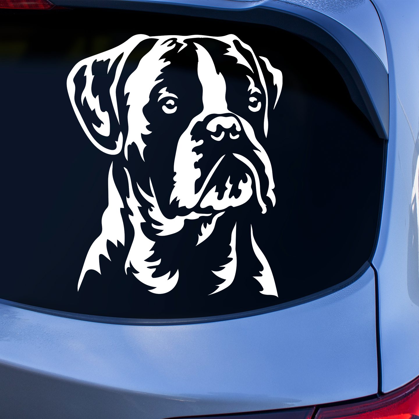 Boxer Sticker | Dog Stickers For Cars Australia – Pet Stickers Australia