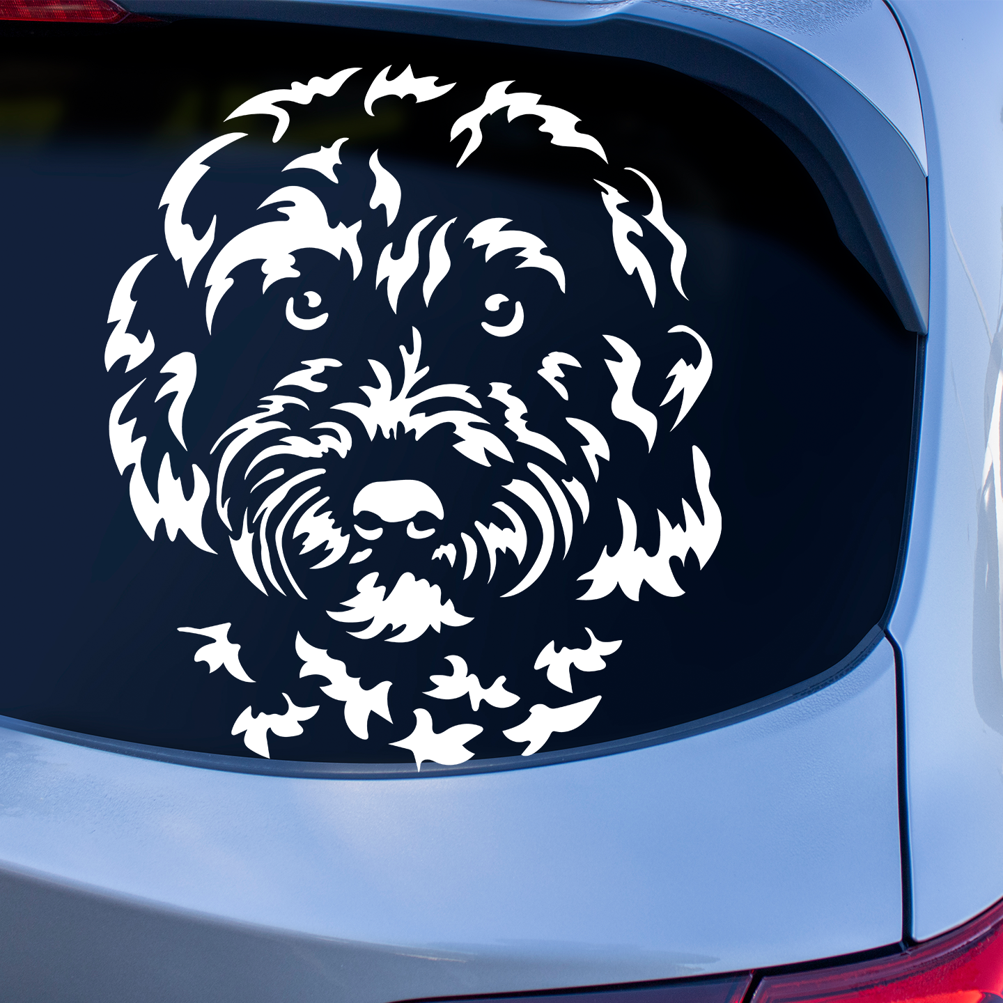 Cavoodle Sticker | Oodle Dog Stickers For Cars Australia – Pet Stickers ...