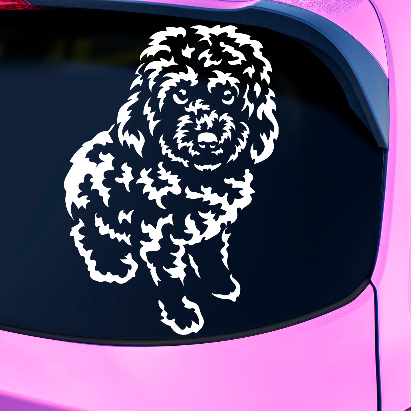 Cavoodle Sticker | Oodle Dog Stickers For Cars Australia – Pet Stickers ...