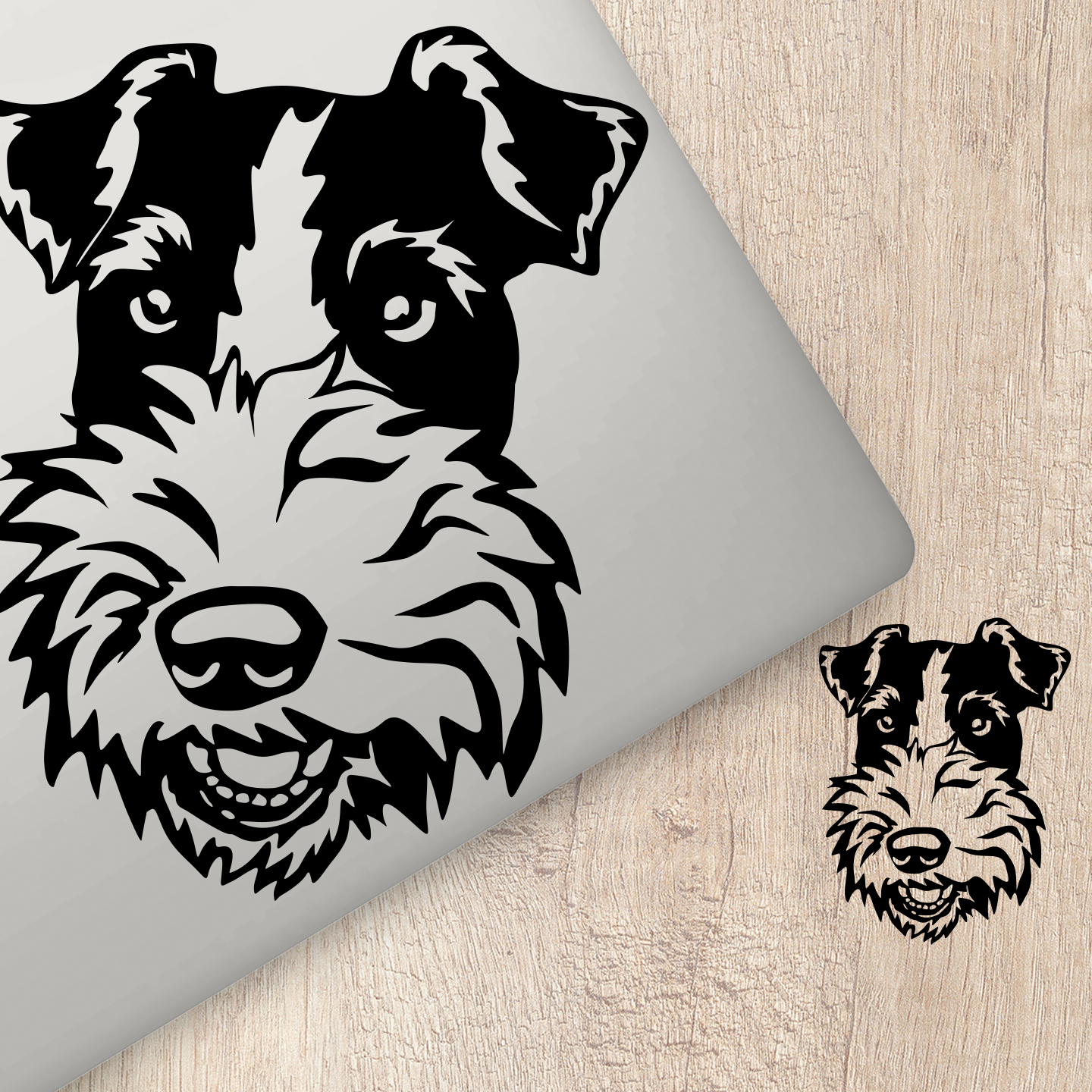 Fox Terrier Sticker | Australian Made Dog Car Decals – Pet Stickers ...