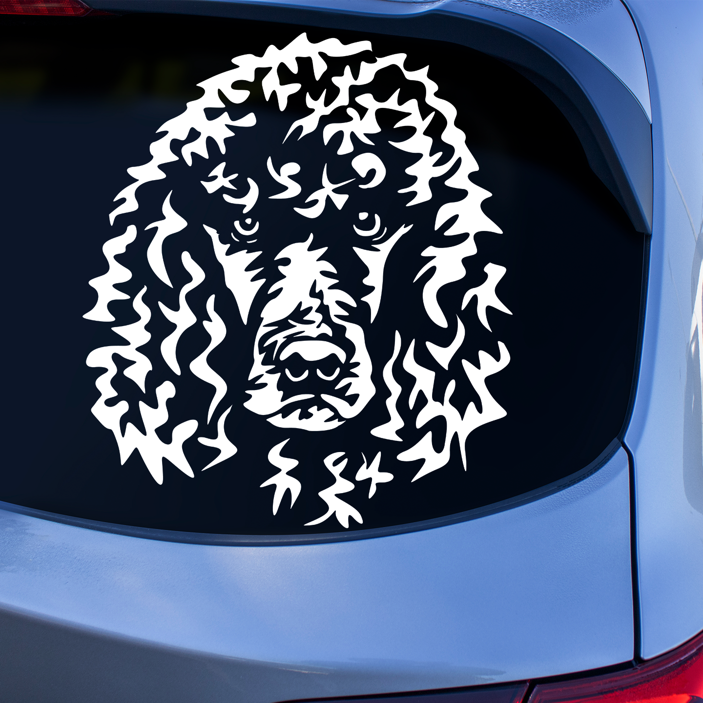 Standard Poodle Sticker | Dog Owner Decals Cars Australia – Pet ...