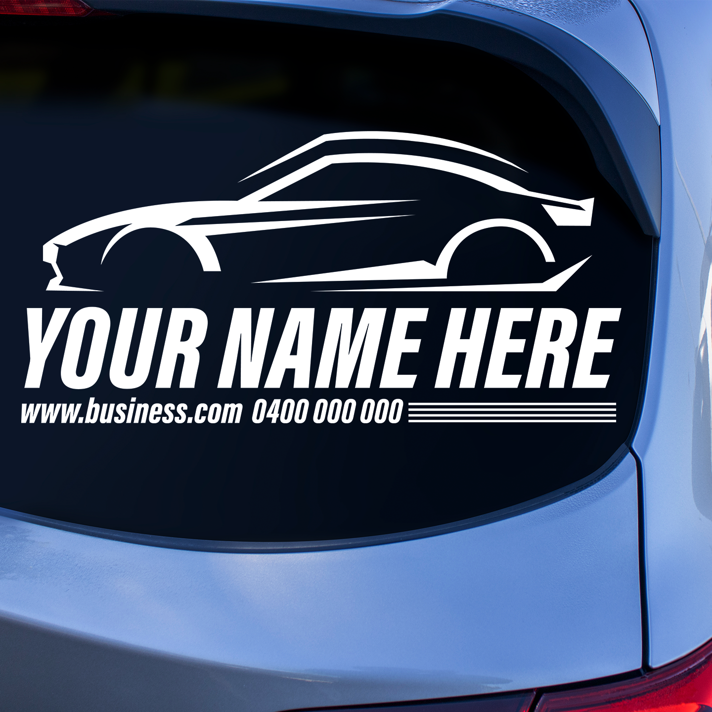 Business Signage Custom Automotive Logo Sticker | Australia – Pet Stickers Australia
