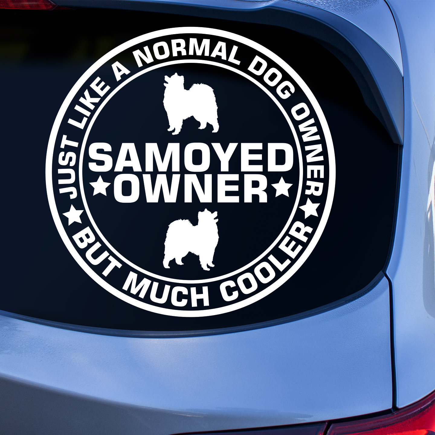 Samoyed Sticker | Dog Stickers For Cars Australia – Pet Stickers Australia