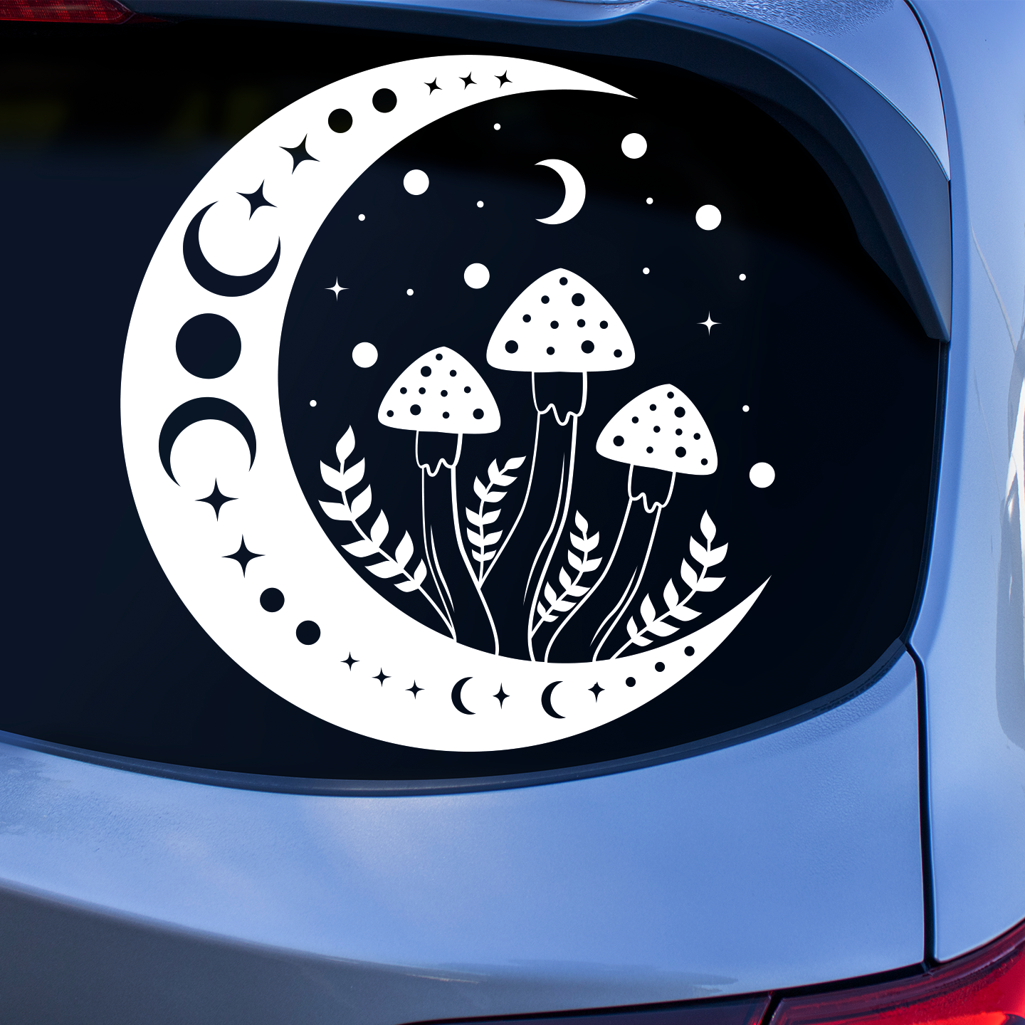 Mystical Mushroom Sticker | Moon Phase Stickers Australia – Pet ...
