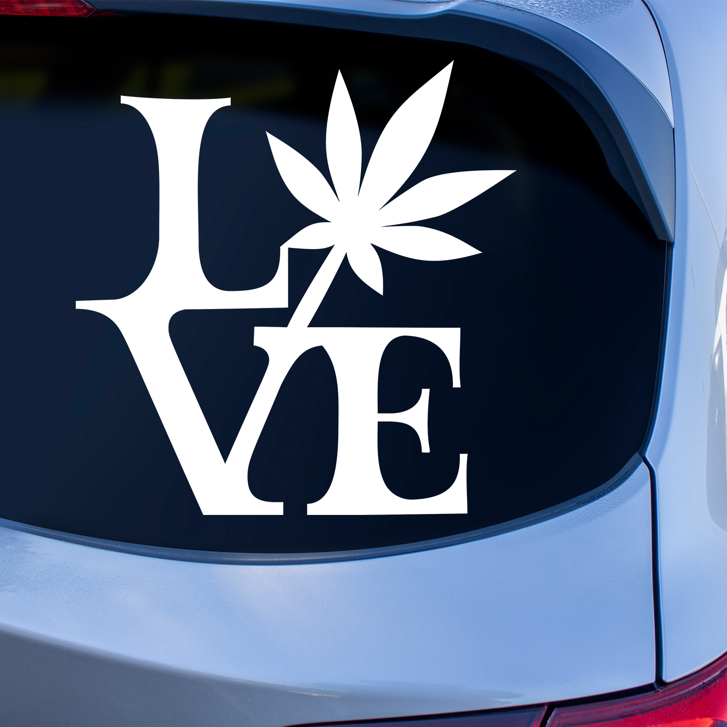 Love Weed Sticker | Marijuana Decals For Laptops – Pet Stickers Australia