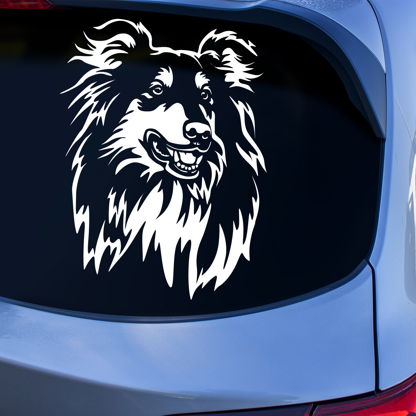 Rough Collie Sticker | Australian Made Dog Car Decals – Pet Stickers ...