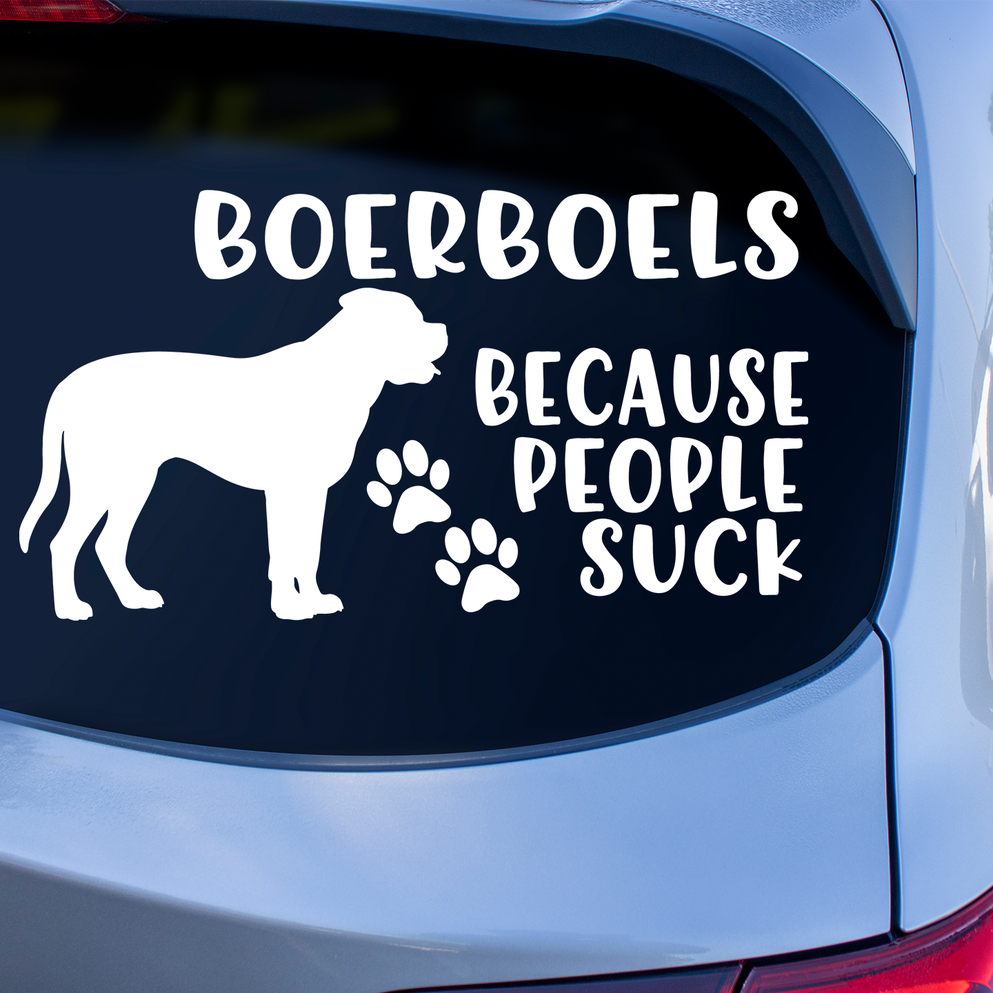 Boerboel Sticker | Dog Stickers For Cars Australia – Pet Stickers Australia
