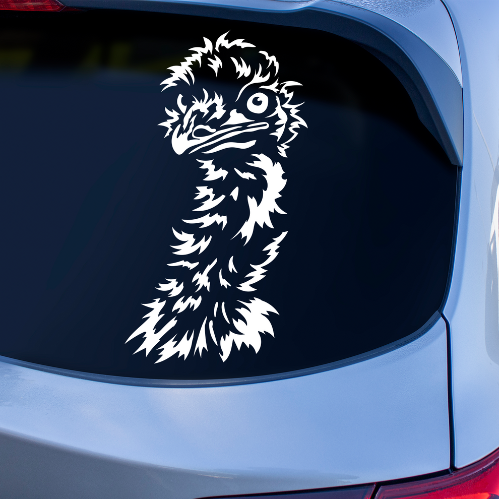 Emu Sticker | Australian Native Bird Stickers For Cars Australia – Pet ...