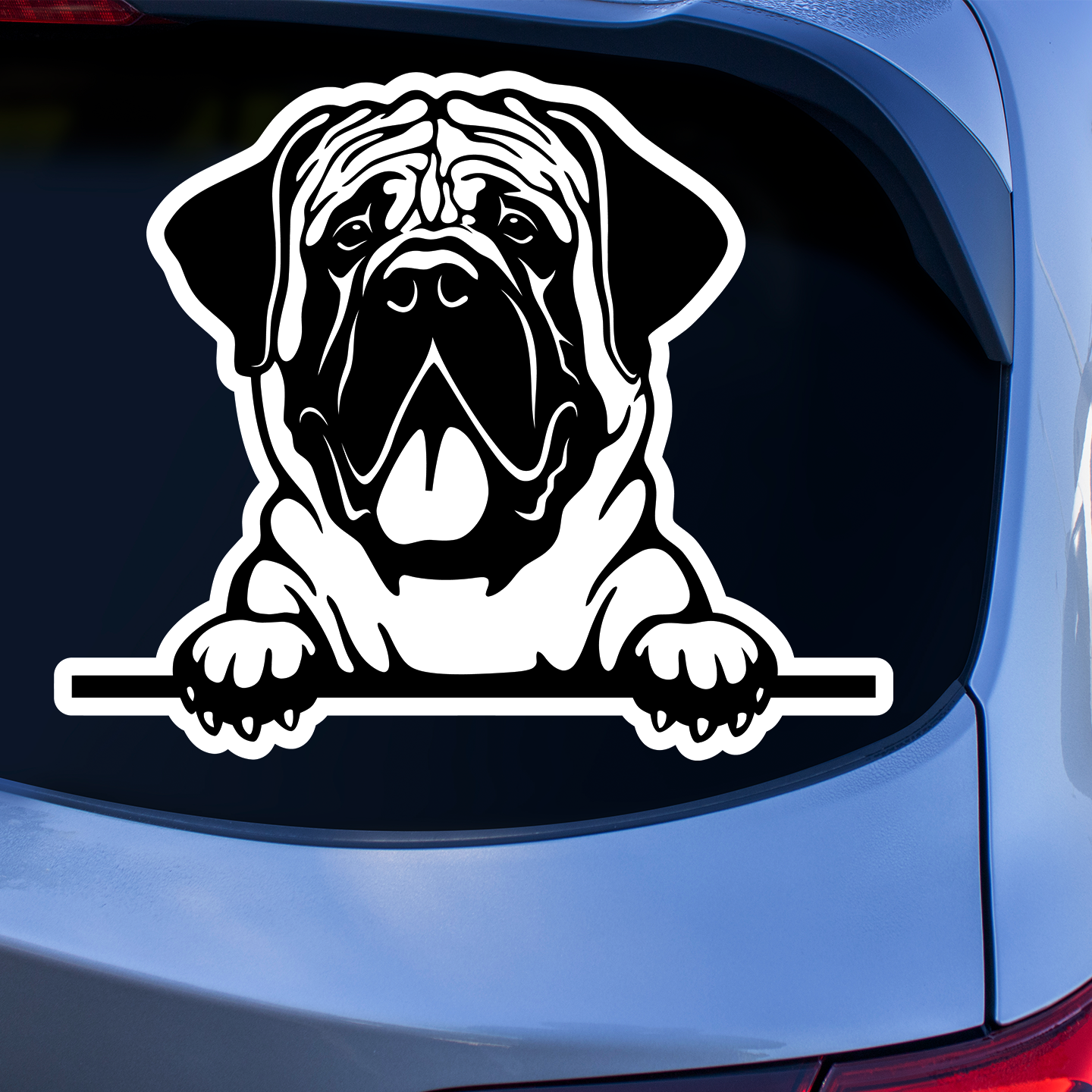 Mastiff Sticker | Dog Stickers For Cars Australia – Pet Stickers Australia