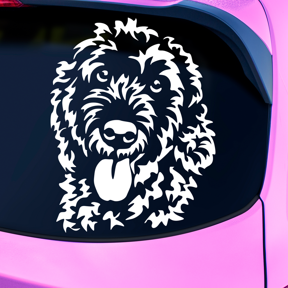 Goldendoodle Sticker | Dog Owner Car Decals Australia – Pet Stickers ...