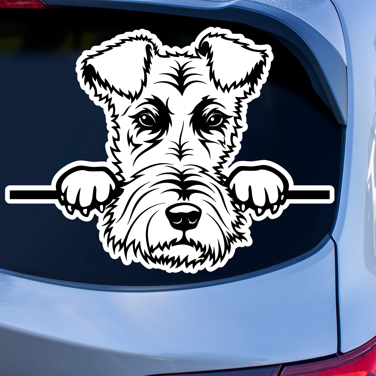 Fox Terrier Sticker | Custom Dog Stickers For Cars Australia – Pet ...
