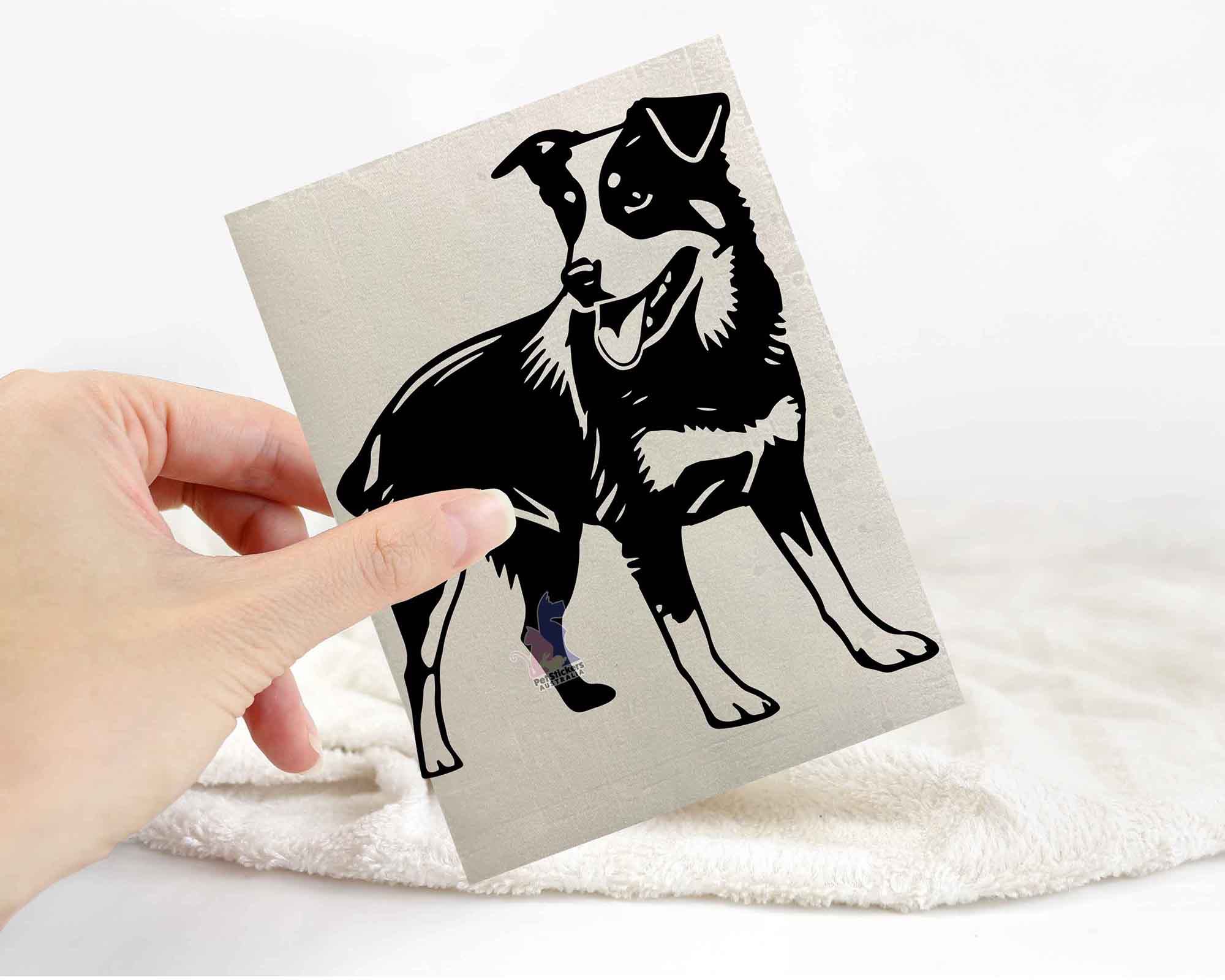 Cattle Dog Stickers | Dog Lover Car Bumper Stickers – Pet Stickers ...