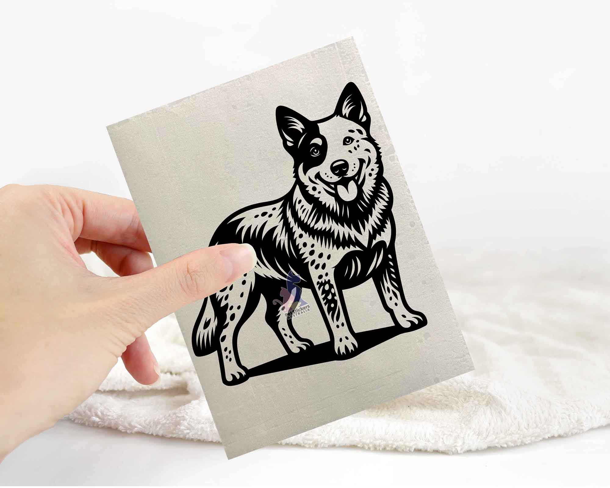 Cattle Dog Stickers | Dog Lover Car Bumper Stickers – Pet Stickers ...