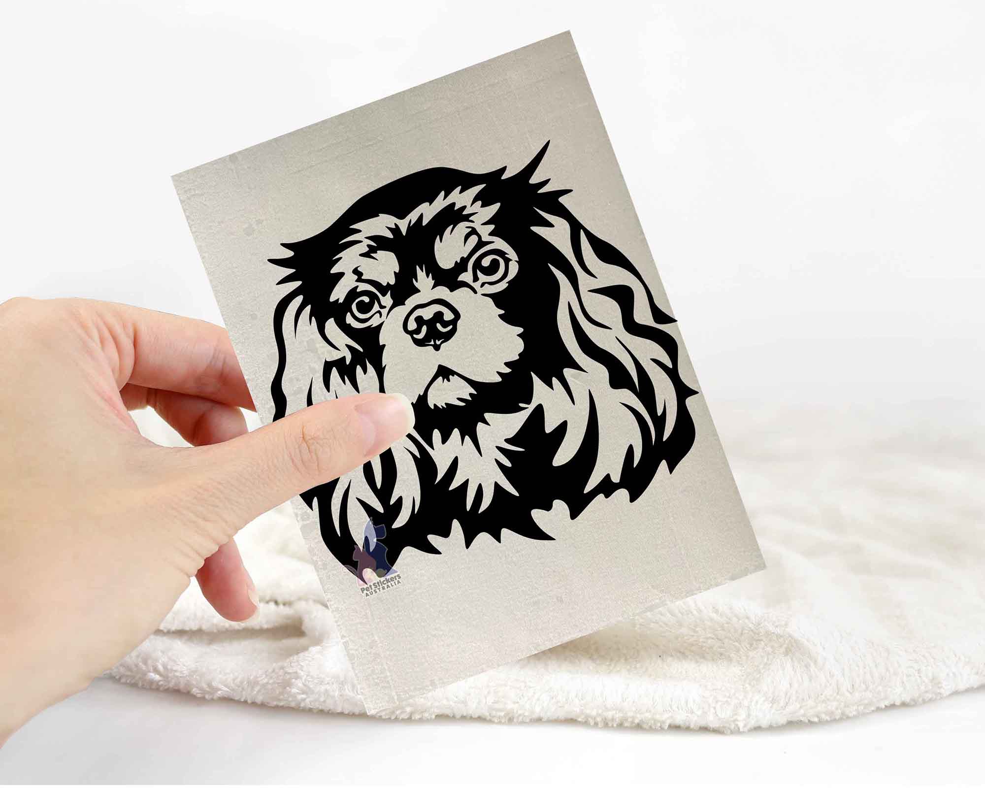 Cavalier King Charles Spaniel Sticker | Dog Decals Australia – Pet ...