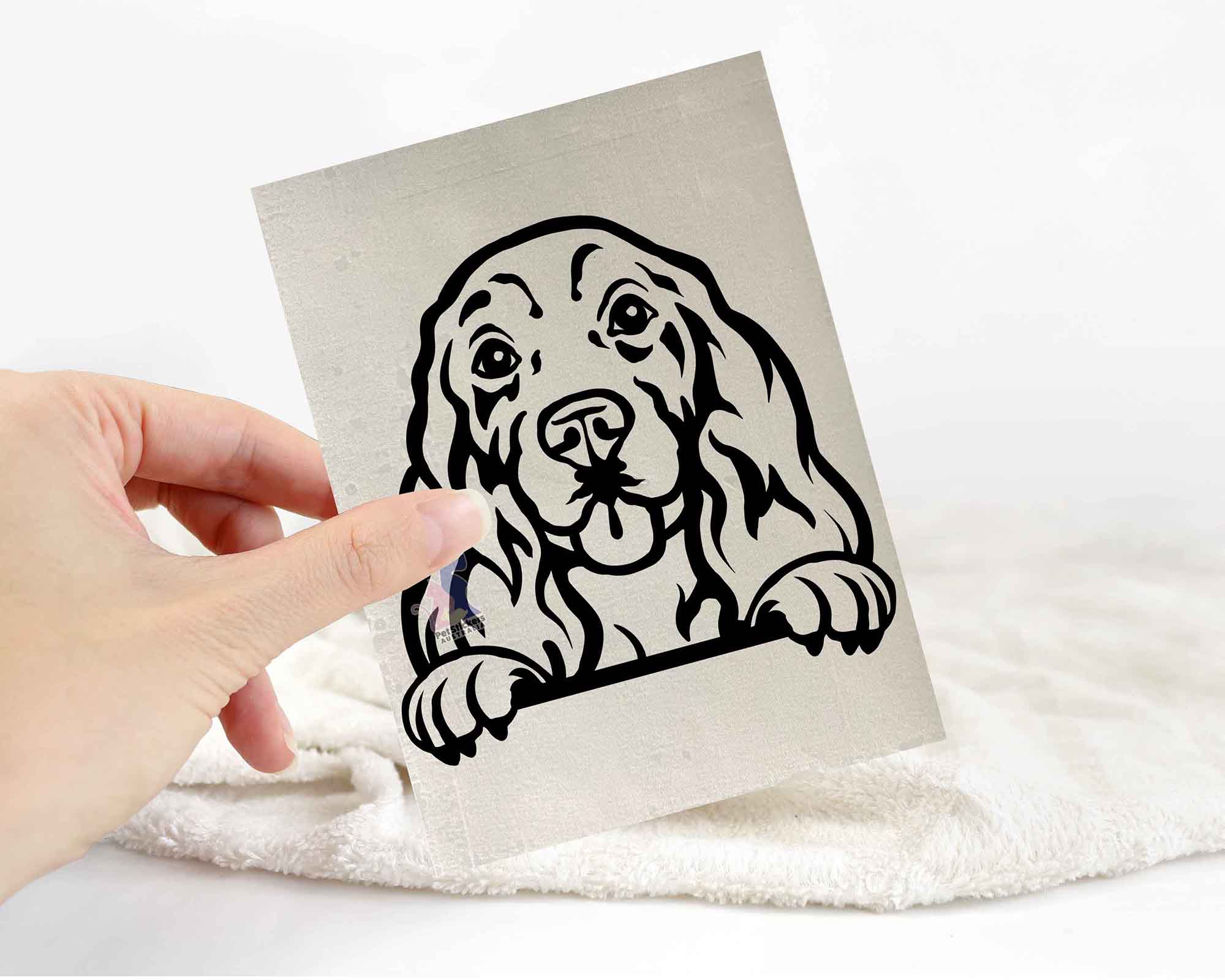 Cocker Spaniel Sticker | Dog Stickers For Cars Australia – Pet Stickers ...