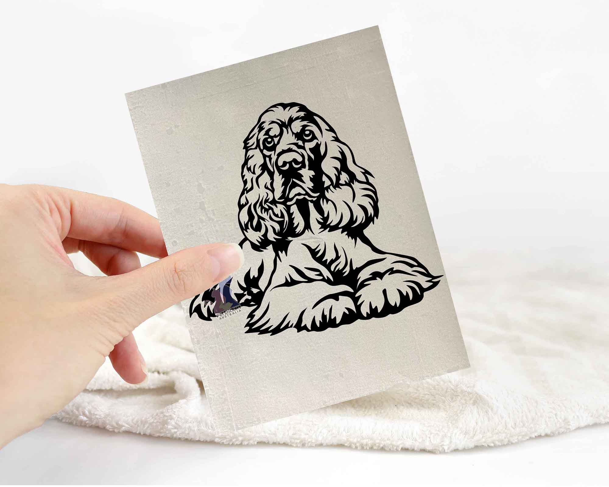 Cocker Spaniel Sticker | Dog Lover Car Bumper Stickers – Pet Stickers ...