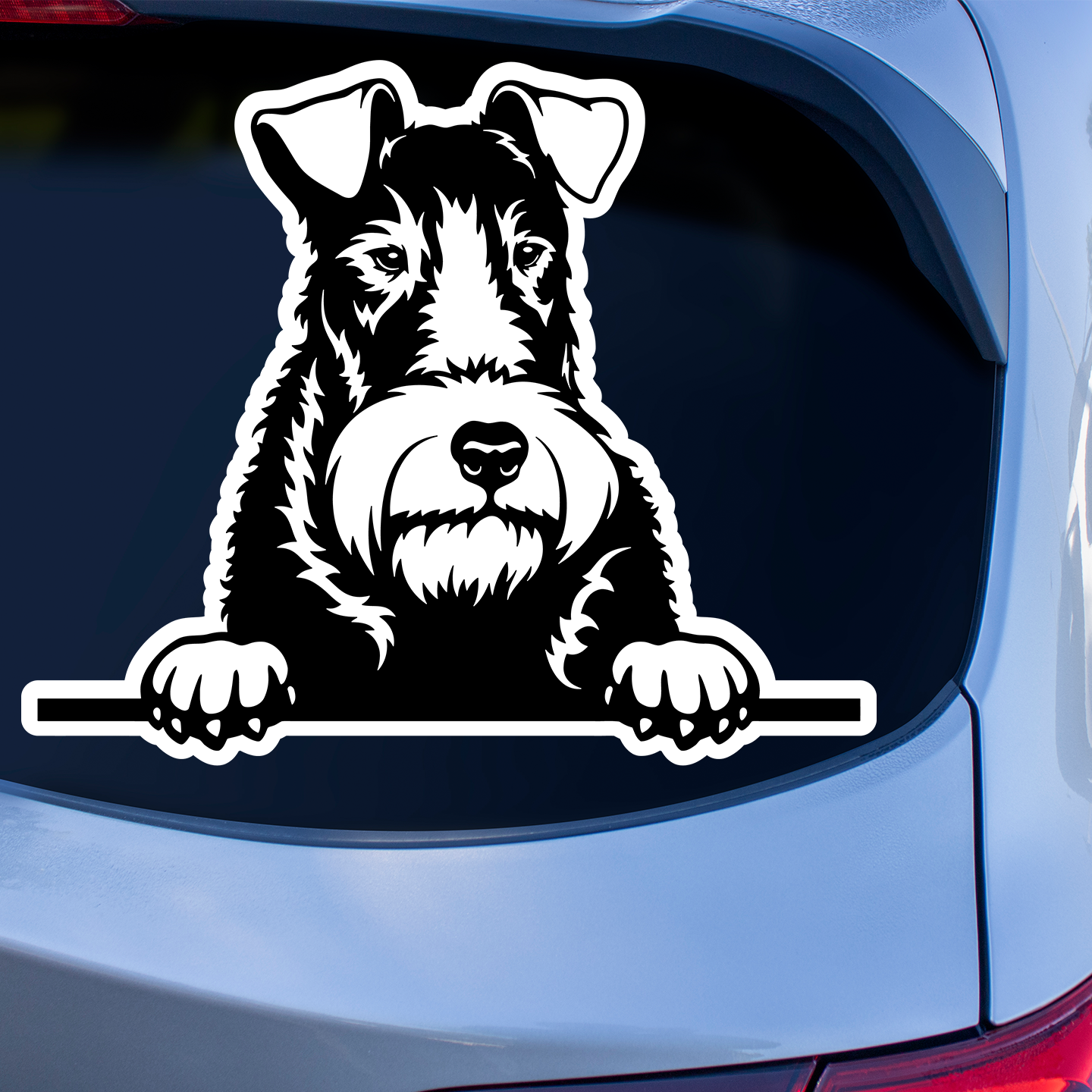 Fox Terrier Sticker | Custom Dog Stickers For Cars Australia – Pet ...