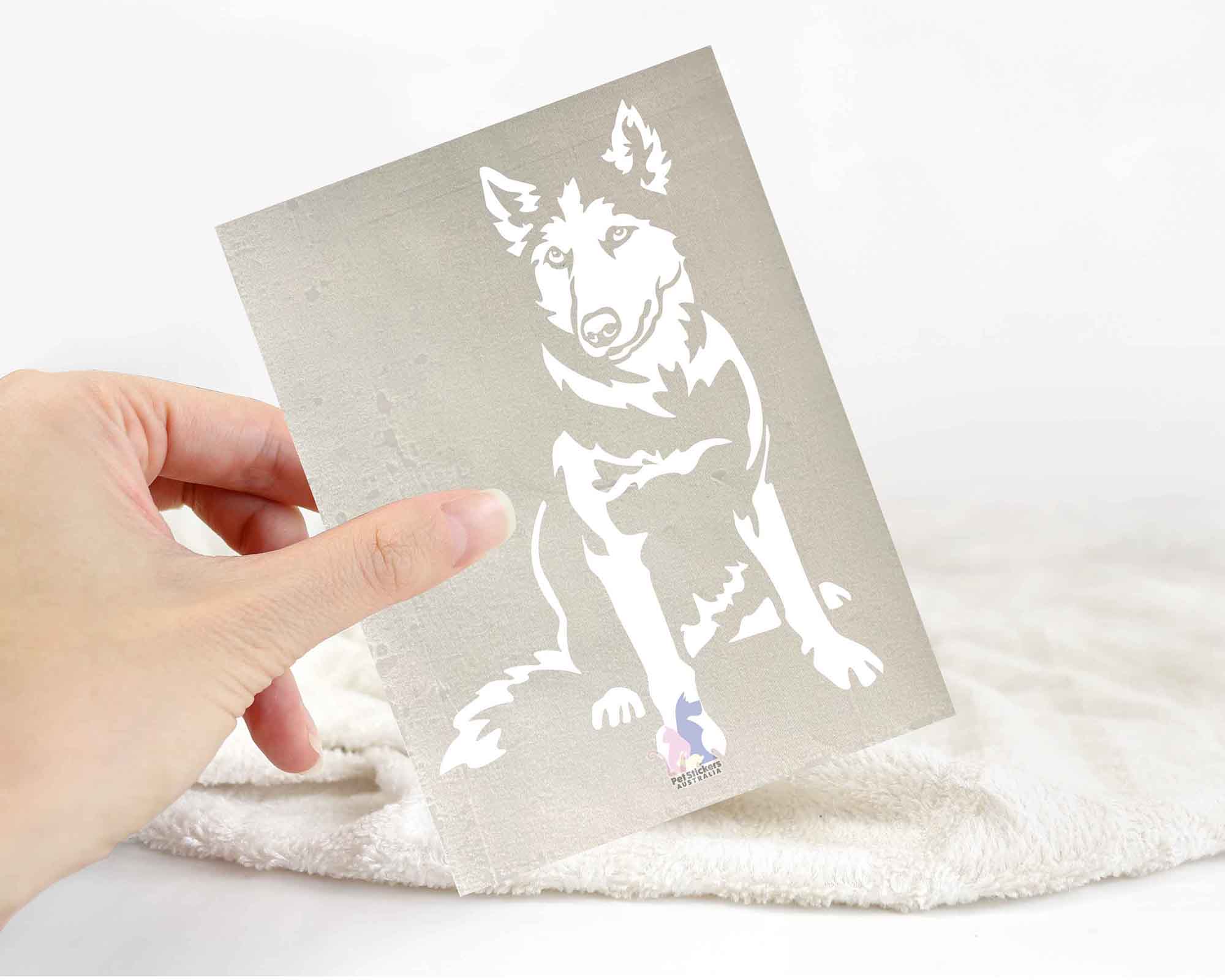Siberian Husky Sticker | Dog Stickers For Cars Australia – Pet Stickers ...