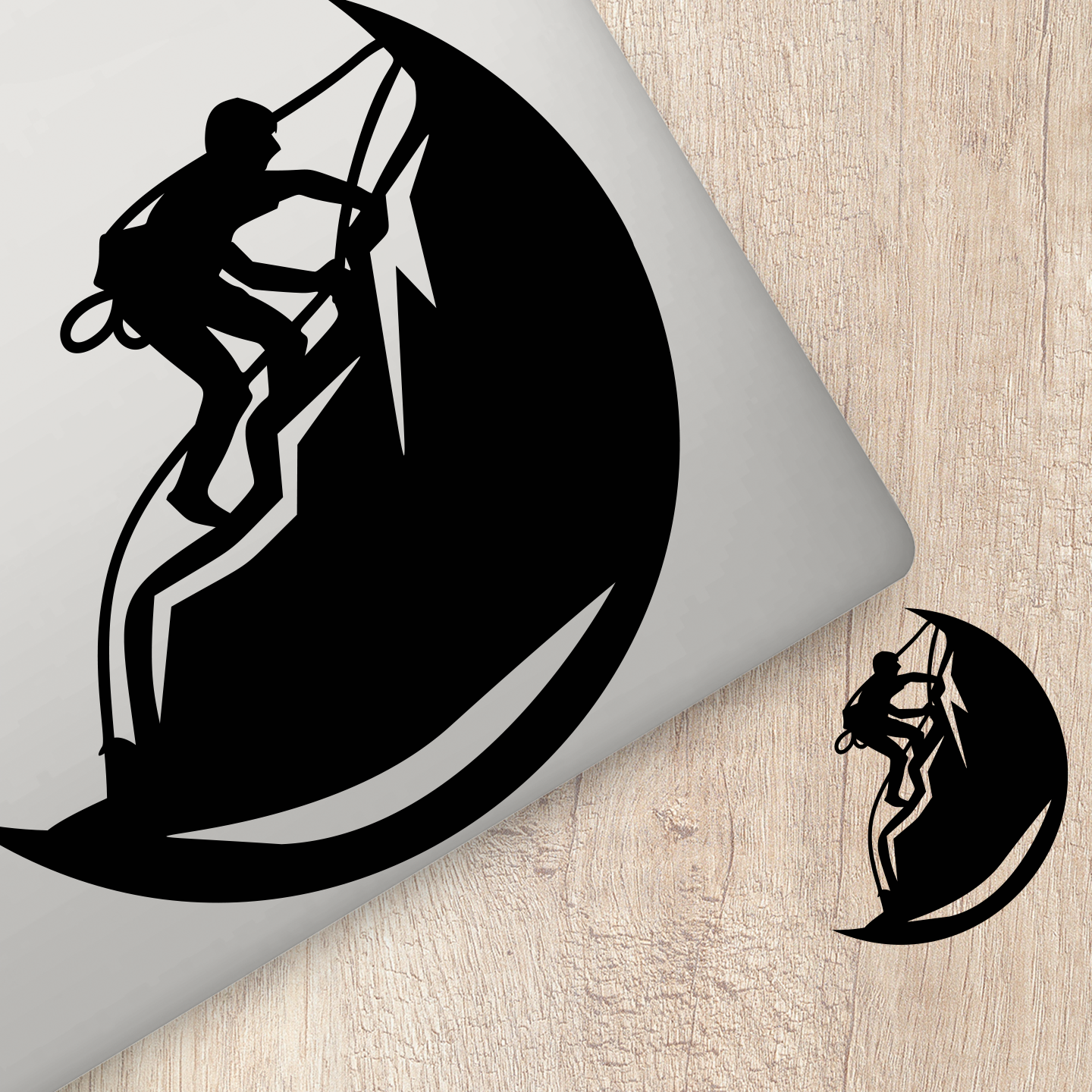 Rock Climber Sticker | Outdoors Mountain Sports Decal For Cars – Pet ...