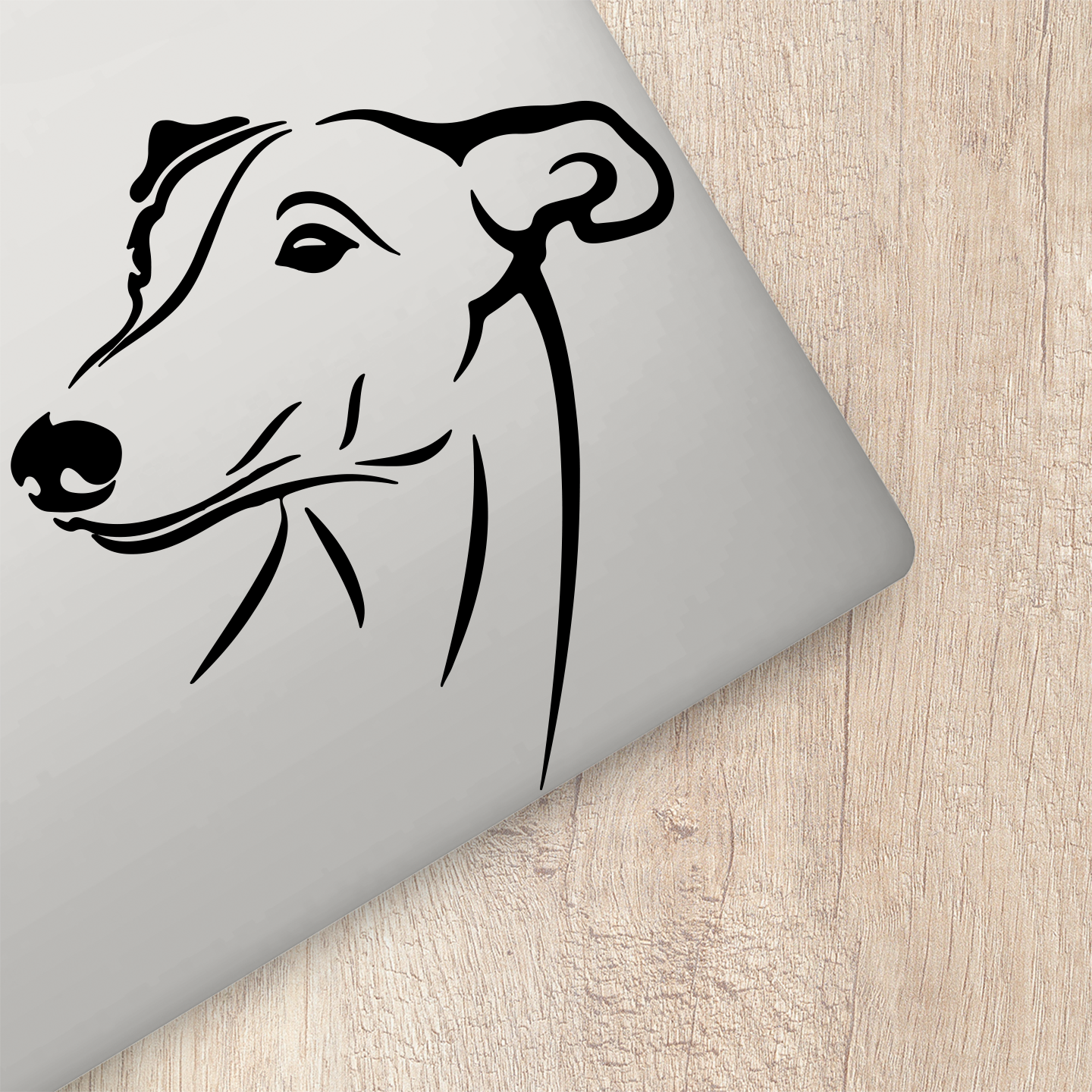 Greyhound Sticker | Dog Stickers For Cars Australia – Pet Stickers ...