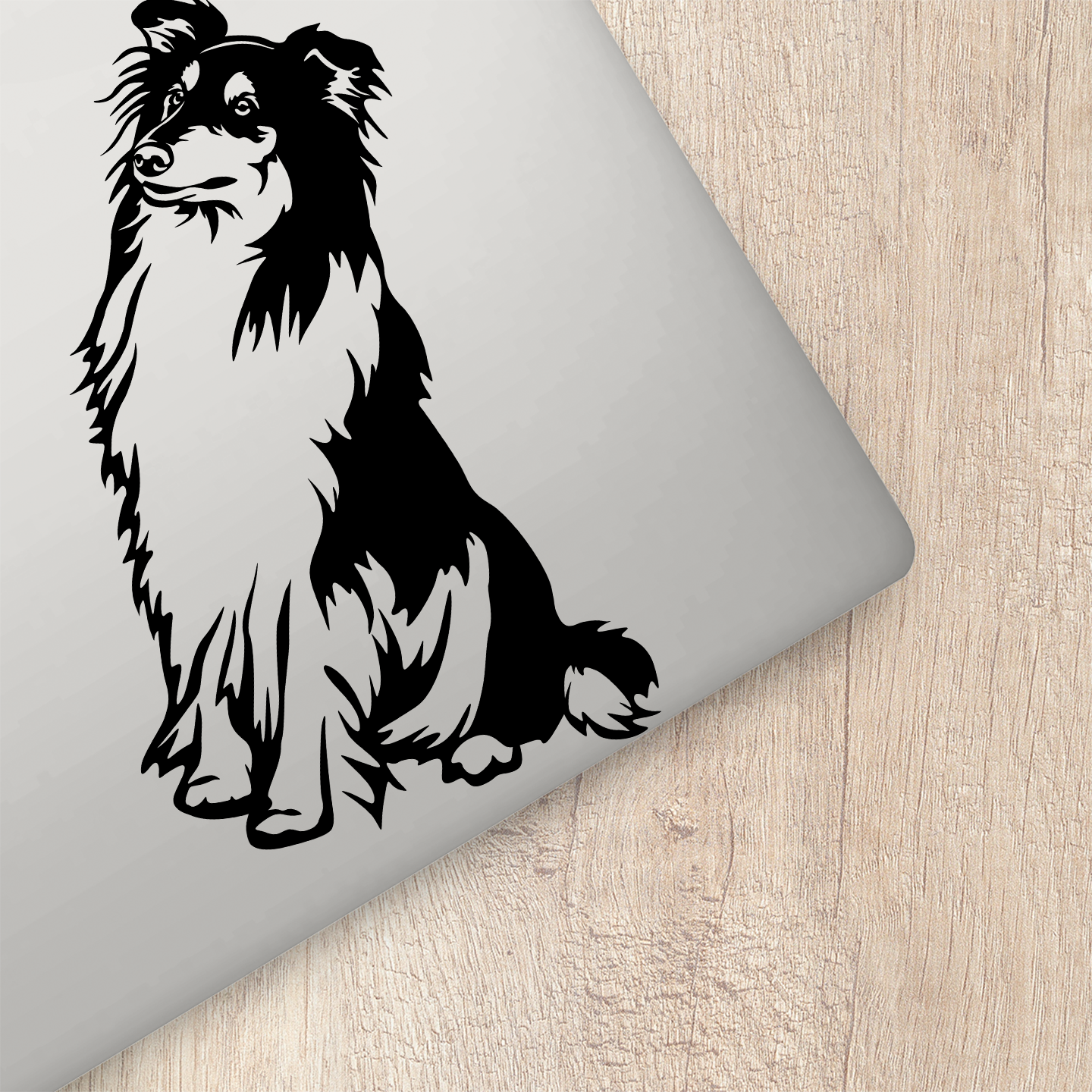 Rough Collie Sticker | Australian Made Dog Car Decals – Pet Stickers ...
