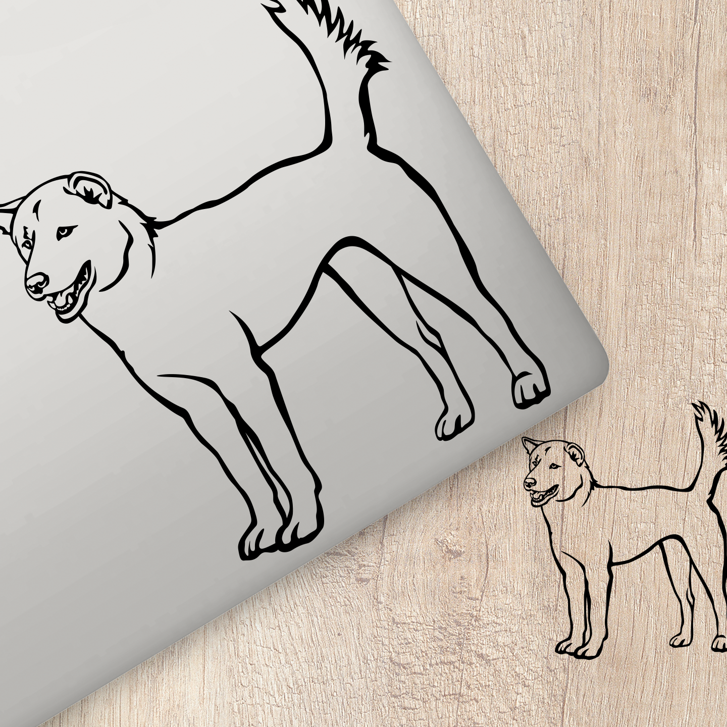 Dingo Sticker | Australian Native Animal Decals For Cars – Pet Stickers ...