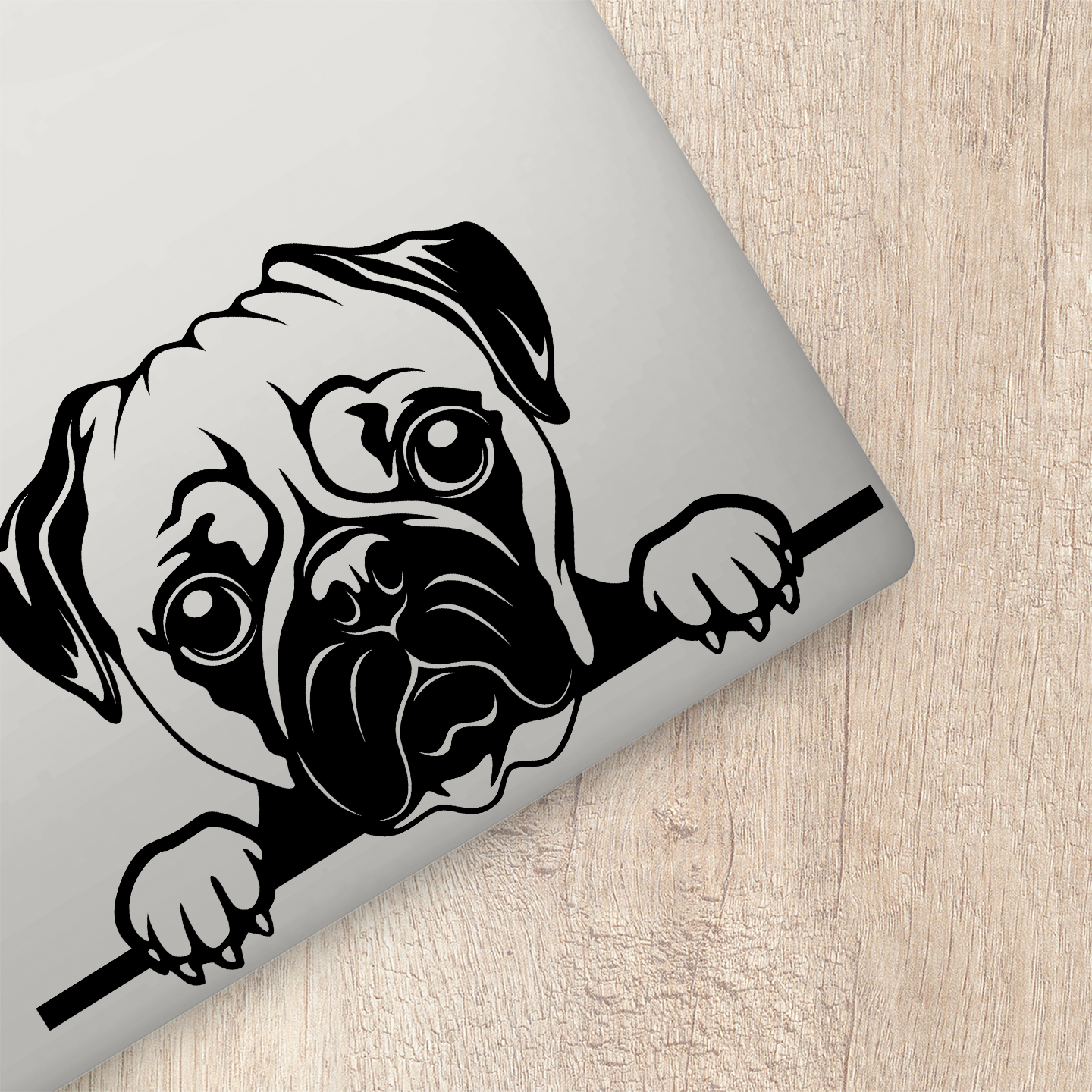 Pug Sticker | Dog Stickers For Cars Australia – Pet Stickers Australia
