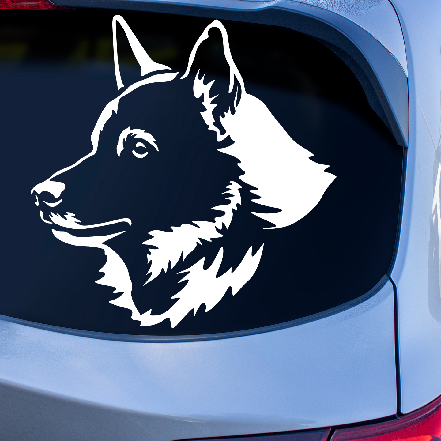 Norwegian Elkhound Sticker | Dog Stickers For Cars Australia – Pet ...