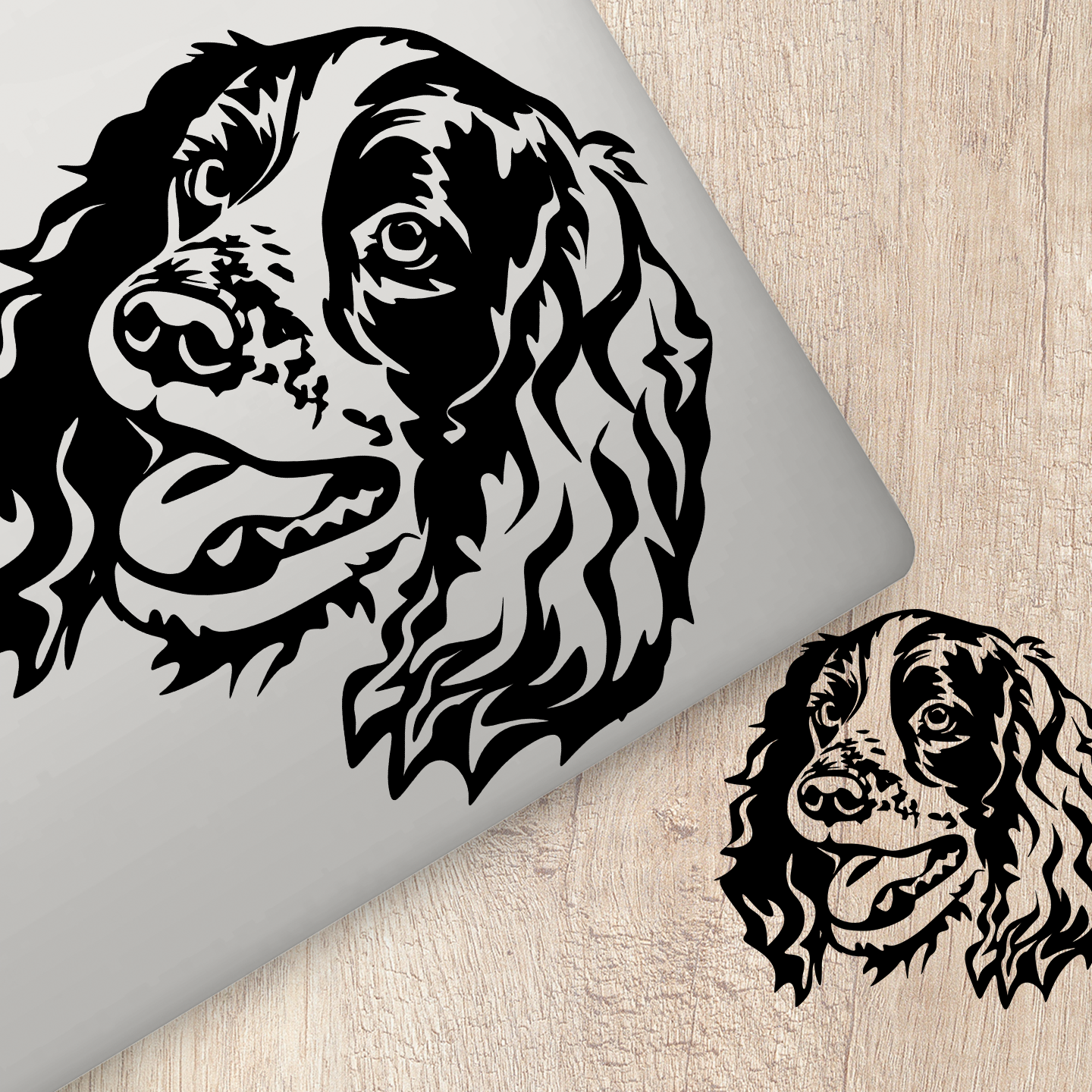 Springer Spaniel Sticker | Dog Stickers For Cars Australia – Pet ...