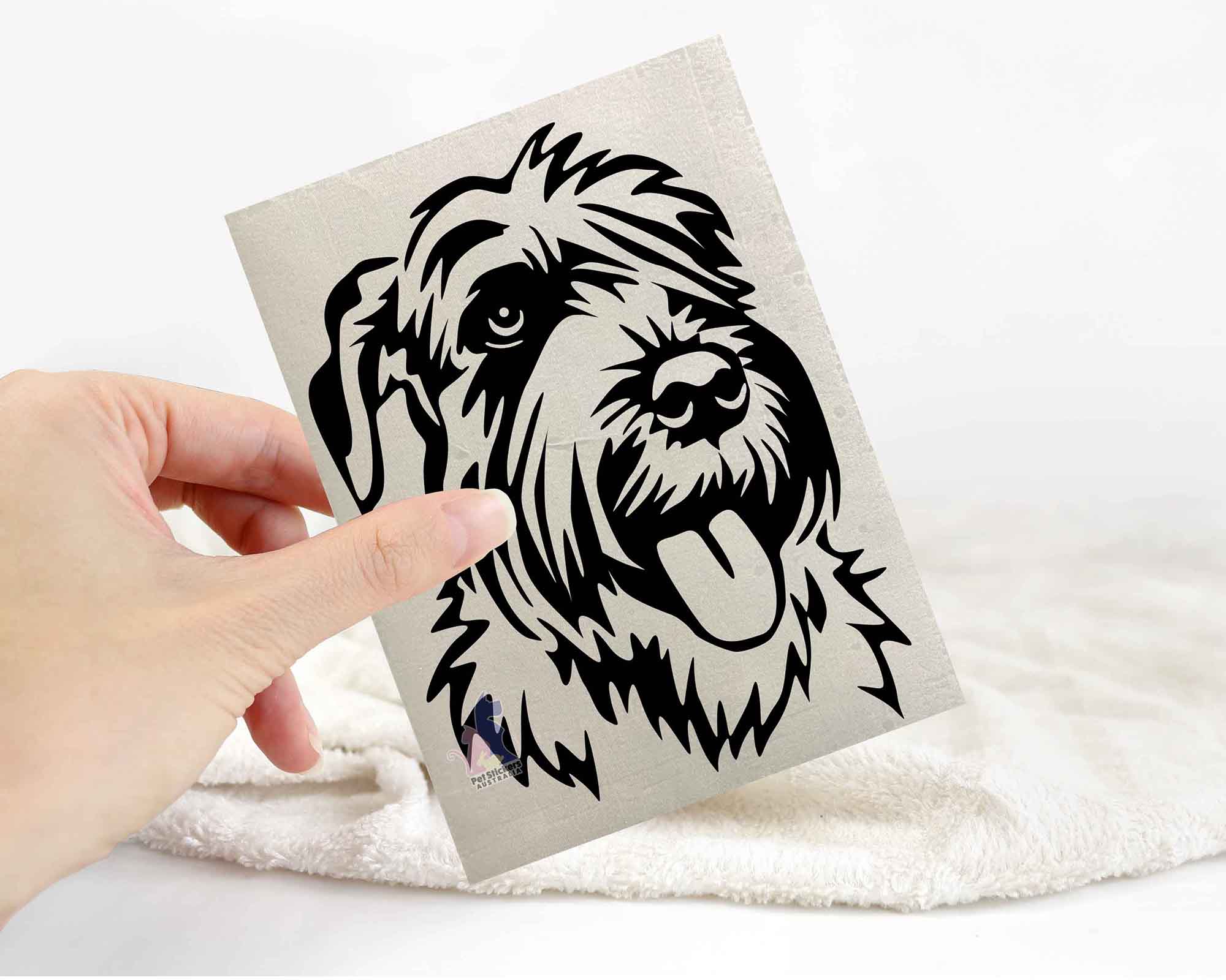 Schnauzer Sticker | Dog Lover Car Decals Australia – Pet Stickers Australia