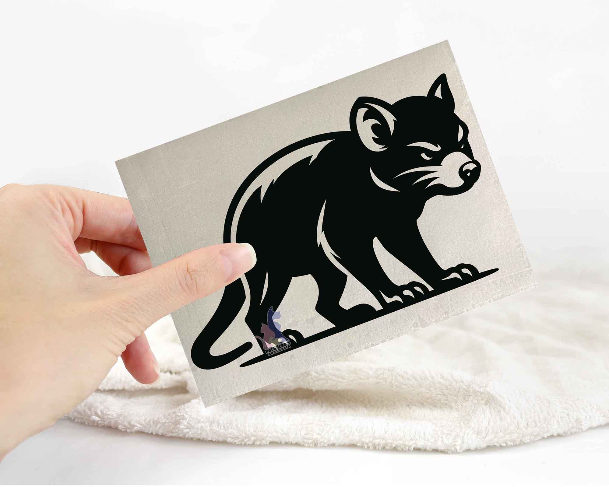 Tasmanian Devil Sticker | Native Australian Animal Decals – Pet ...