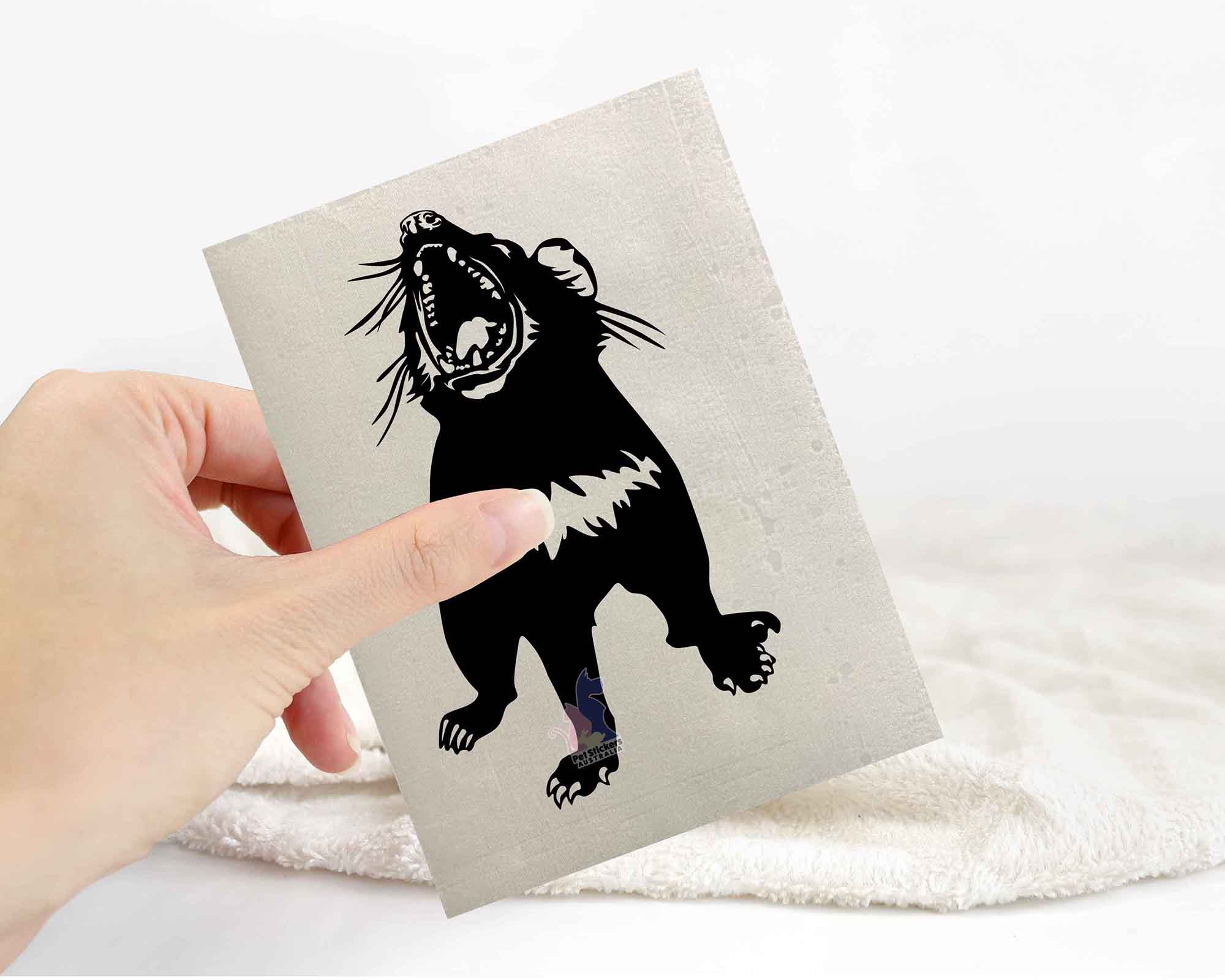 Tasmanian Devil Sticker | Native Australian Animal Decals – Pet ...