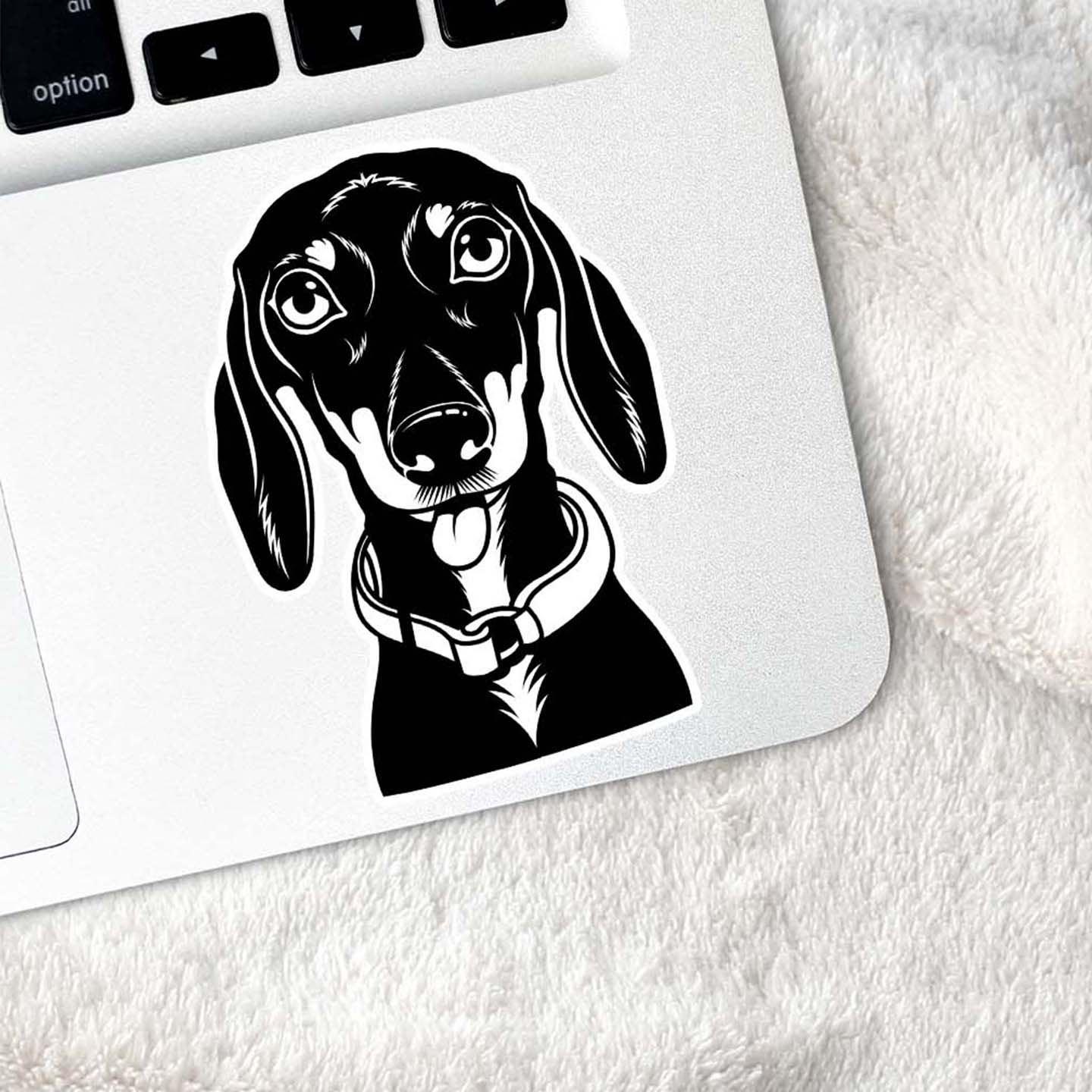 Cute Dachshund Sticker | Dog Stickers Australia – Pet Stickers Australia