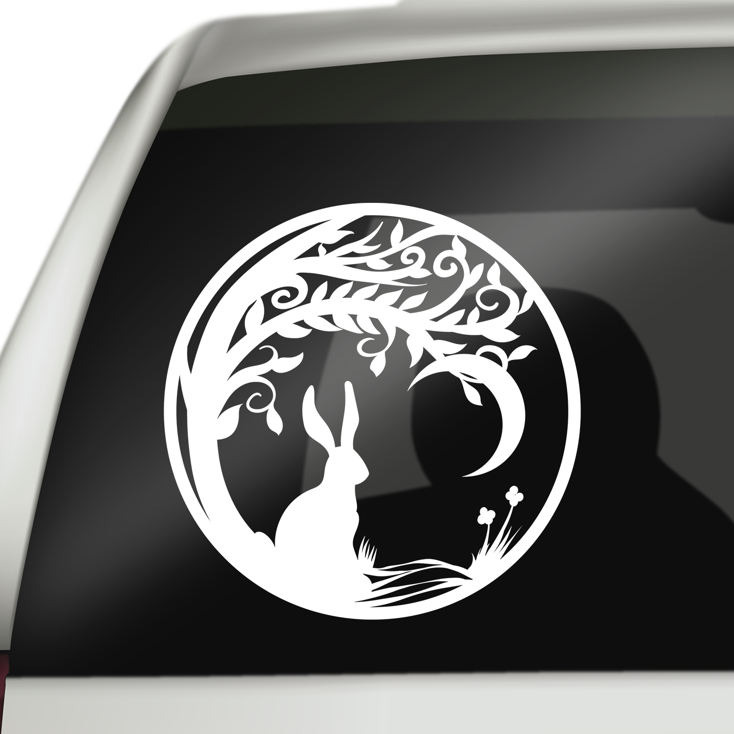 Rabbit Tree Of Life Sticker | Bunny Lover Gifts Australia – Pet ...