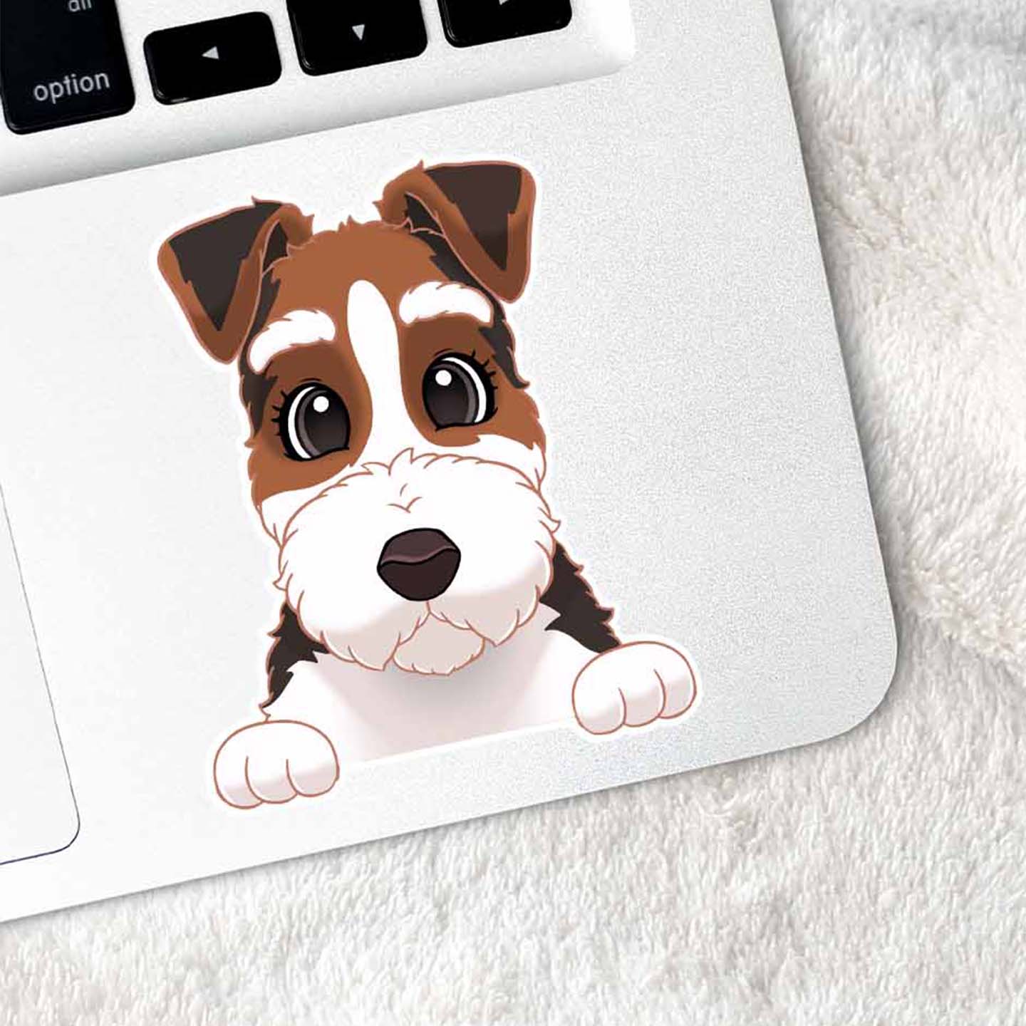 Fox Terrier Sticker | Super Cute Dog Stickers Australia – Pet Stickers ...