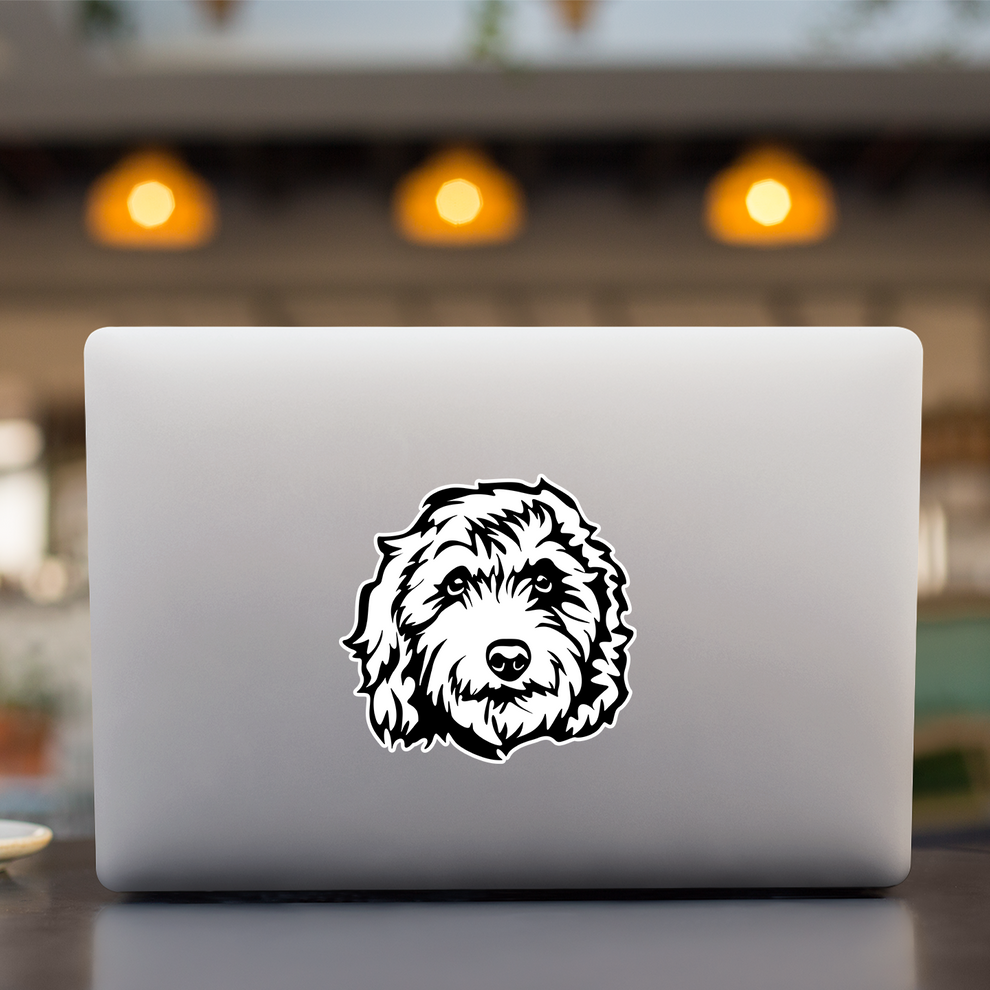 Labradoodle Sticker | Laptop Phone Stickers Australia – Pet Stickers ...