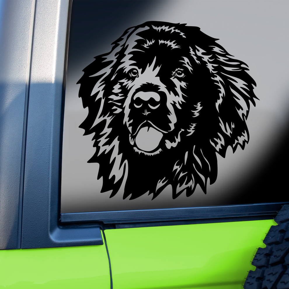 Newfoundland Sticker | Dog Stickers For Cars Australia – Pet Stickers ...