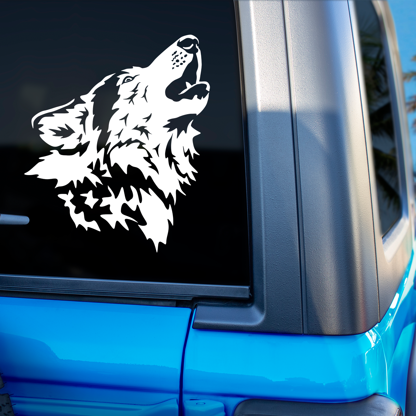 Wolf Sticker | Howling Wolf Car Decals Made In Australia – Pet Stickers ...