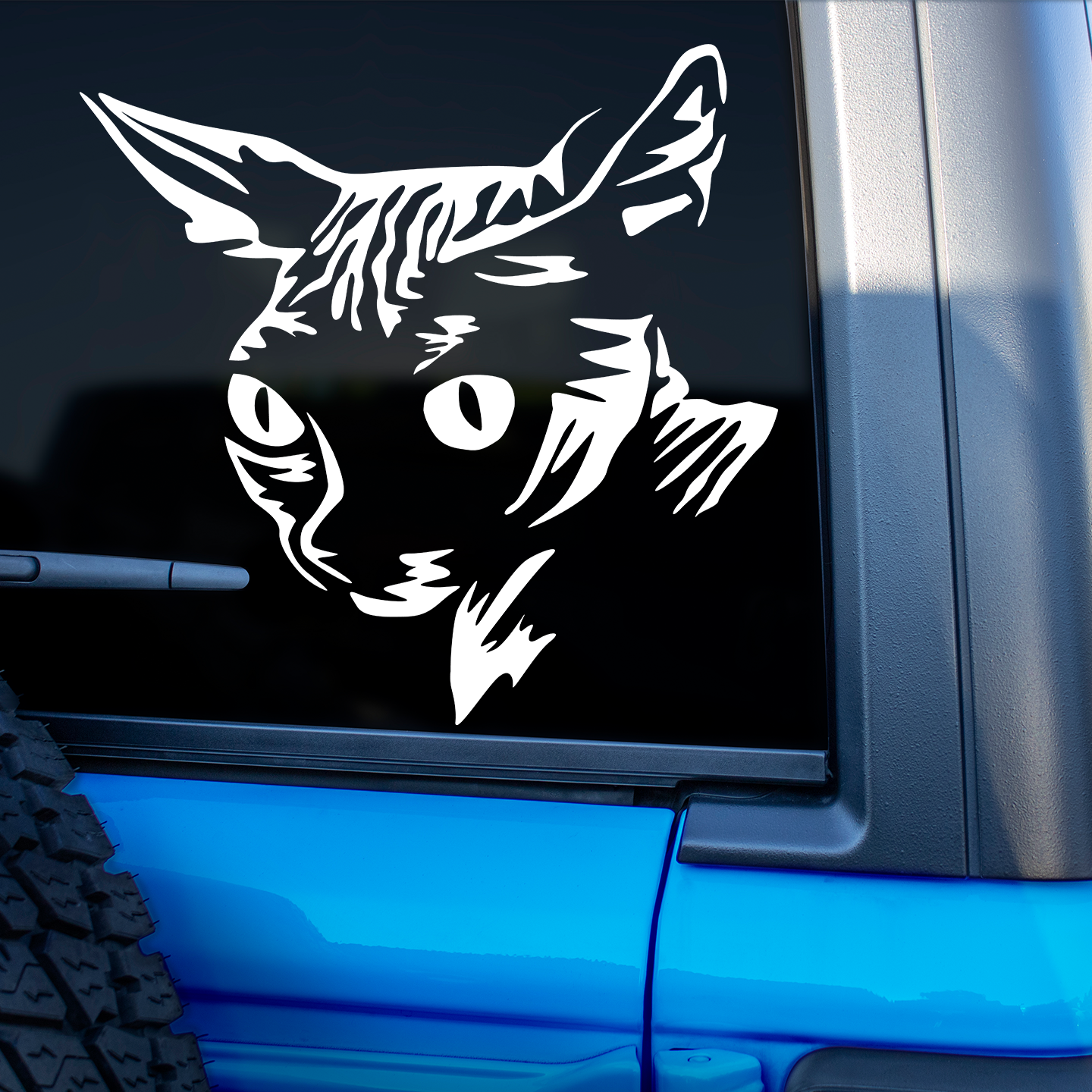 Sphynx Cat Sticker | Cat Stickers For Cars Australia – Pet Stickers ...