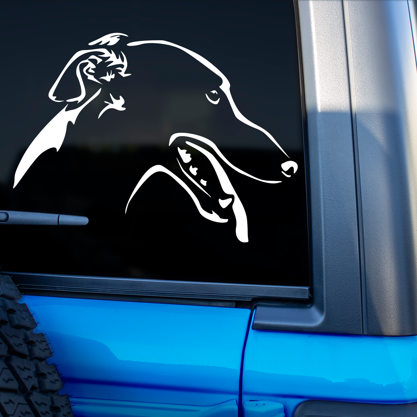 Whippet Sticker | Dog Owner Car Decals Made In Australia – Pet Stickers ...