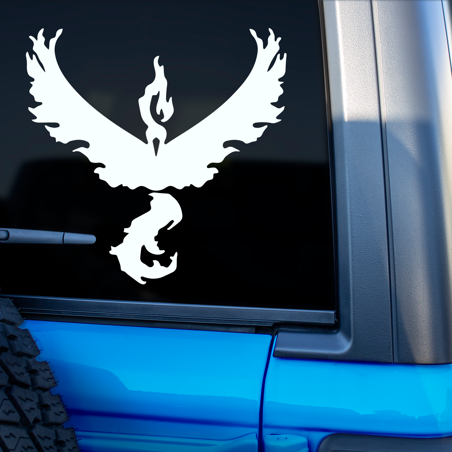 Phoenix Bird Sticker | Greeky Mythology Stickers For Cars – Pet ...