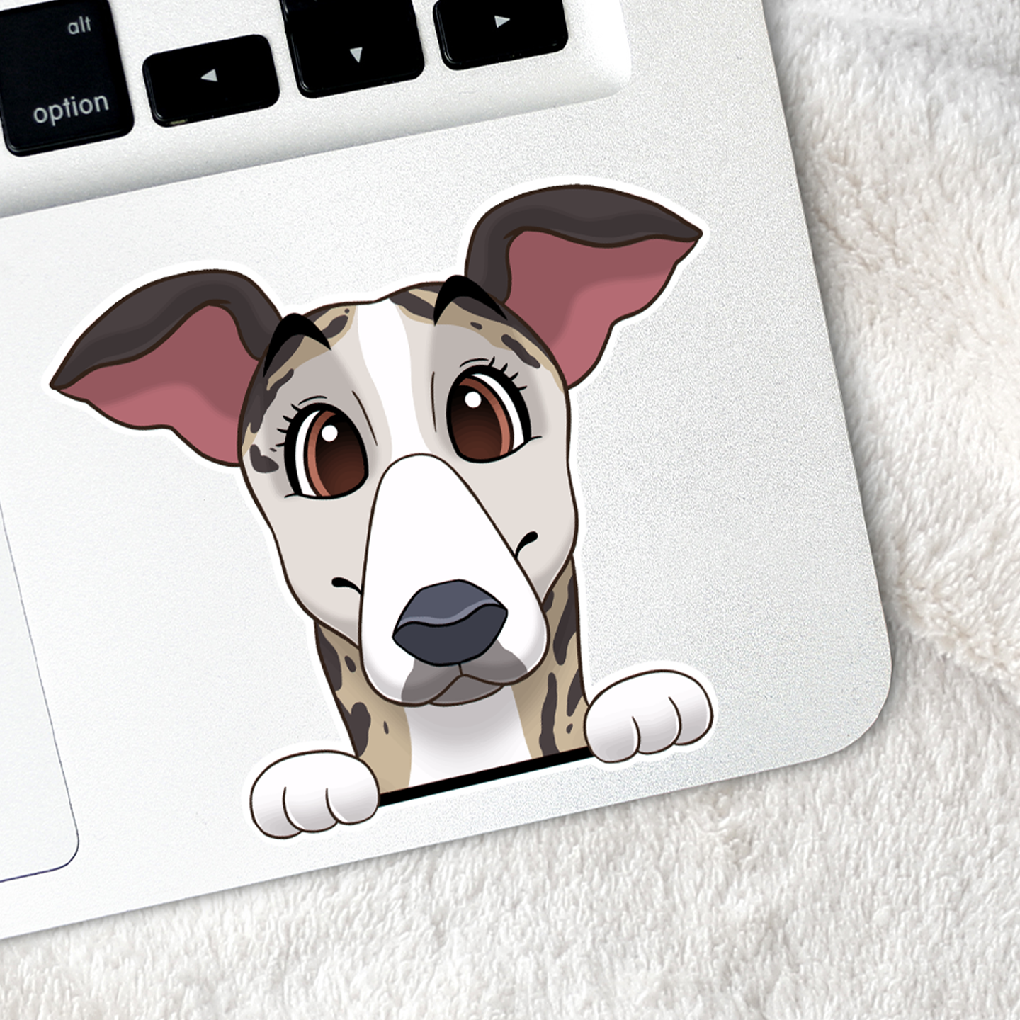 Whippet Sticker | Dog Stickers For Laptops Australia – Pet Stickers ...