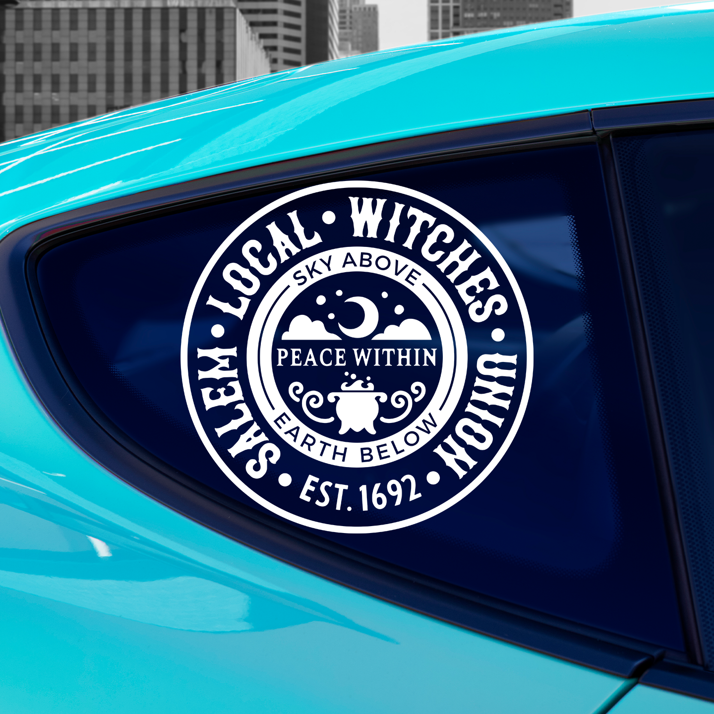 Salem Local Witches Union Sticker | Pagan Stickers For Cars – Pet ...