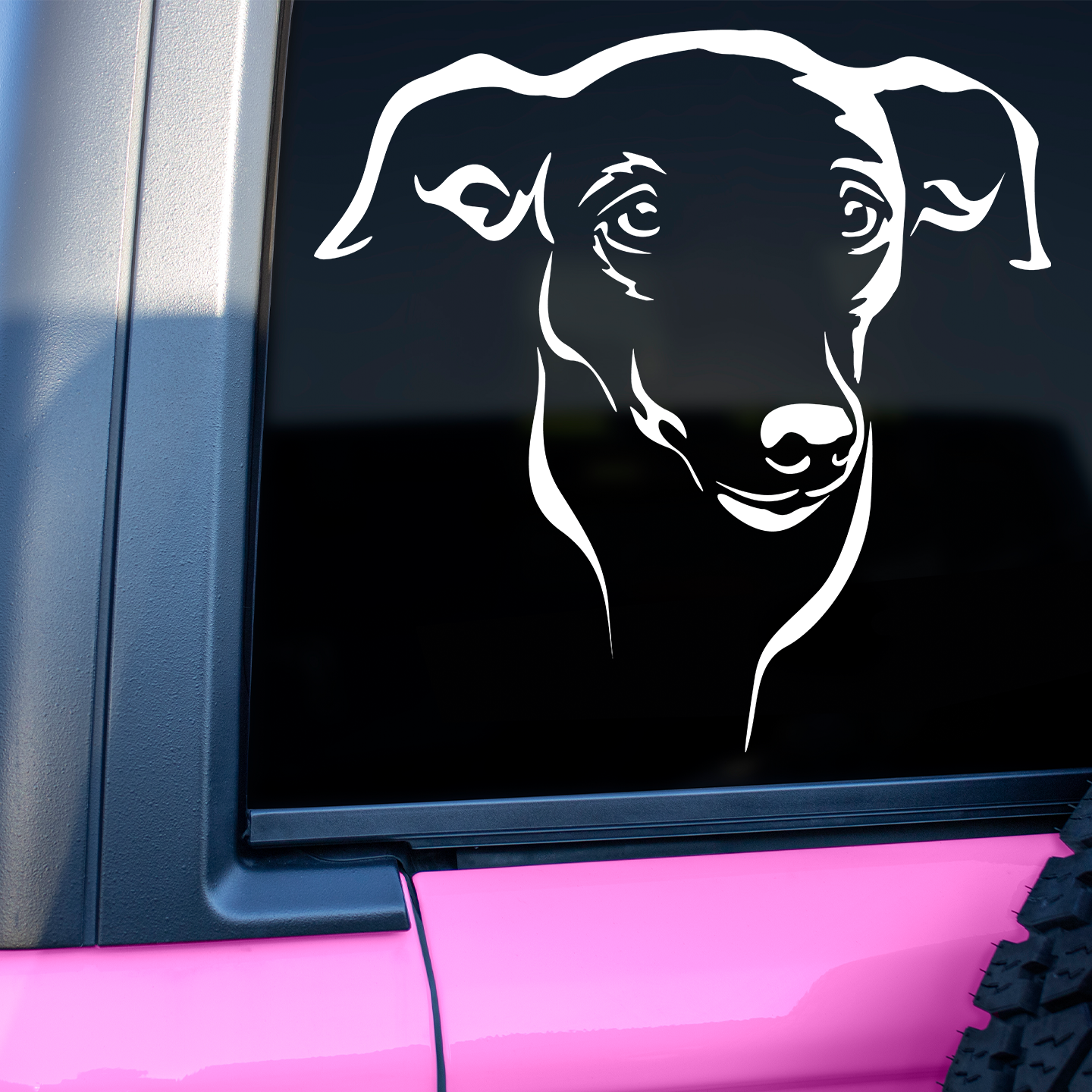 Whippet Sticker | Dog Stickers For Cars Australia – Pet Stickers Australia