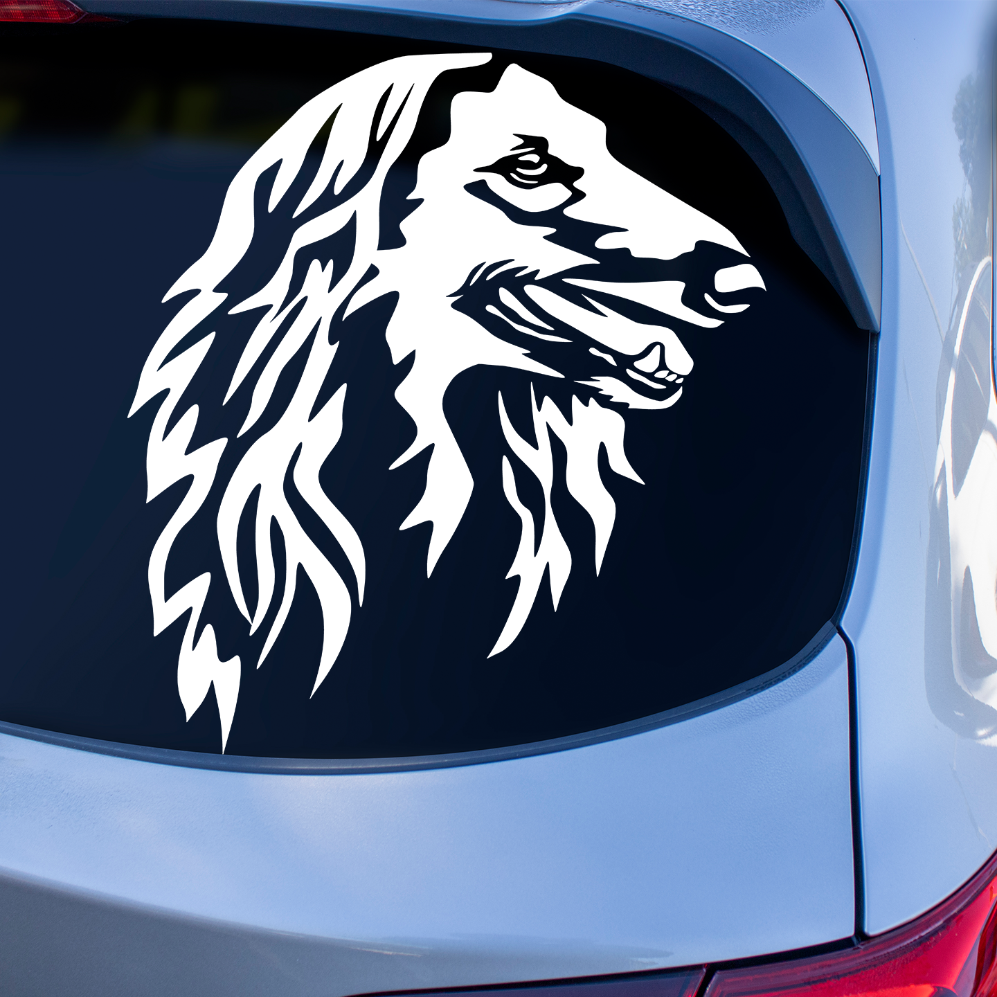 Afghan Hound Sticker | Dog Stickers For Cars Australia – Pet Stickers ...